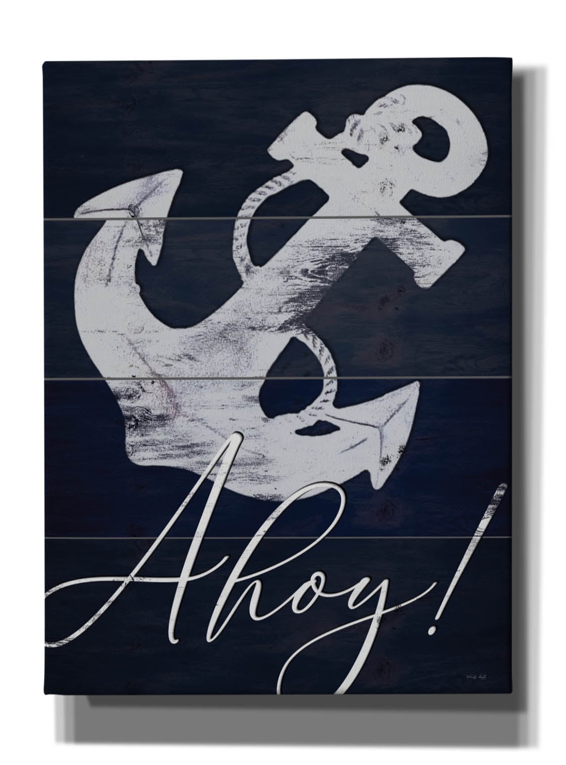 Epic Graffiti 'Anchor Ahoy' by Cindy Jacobs, Canvas Wall Art, 40"x54 ...