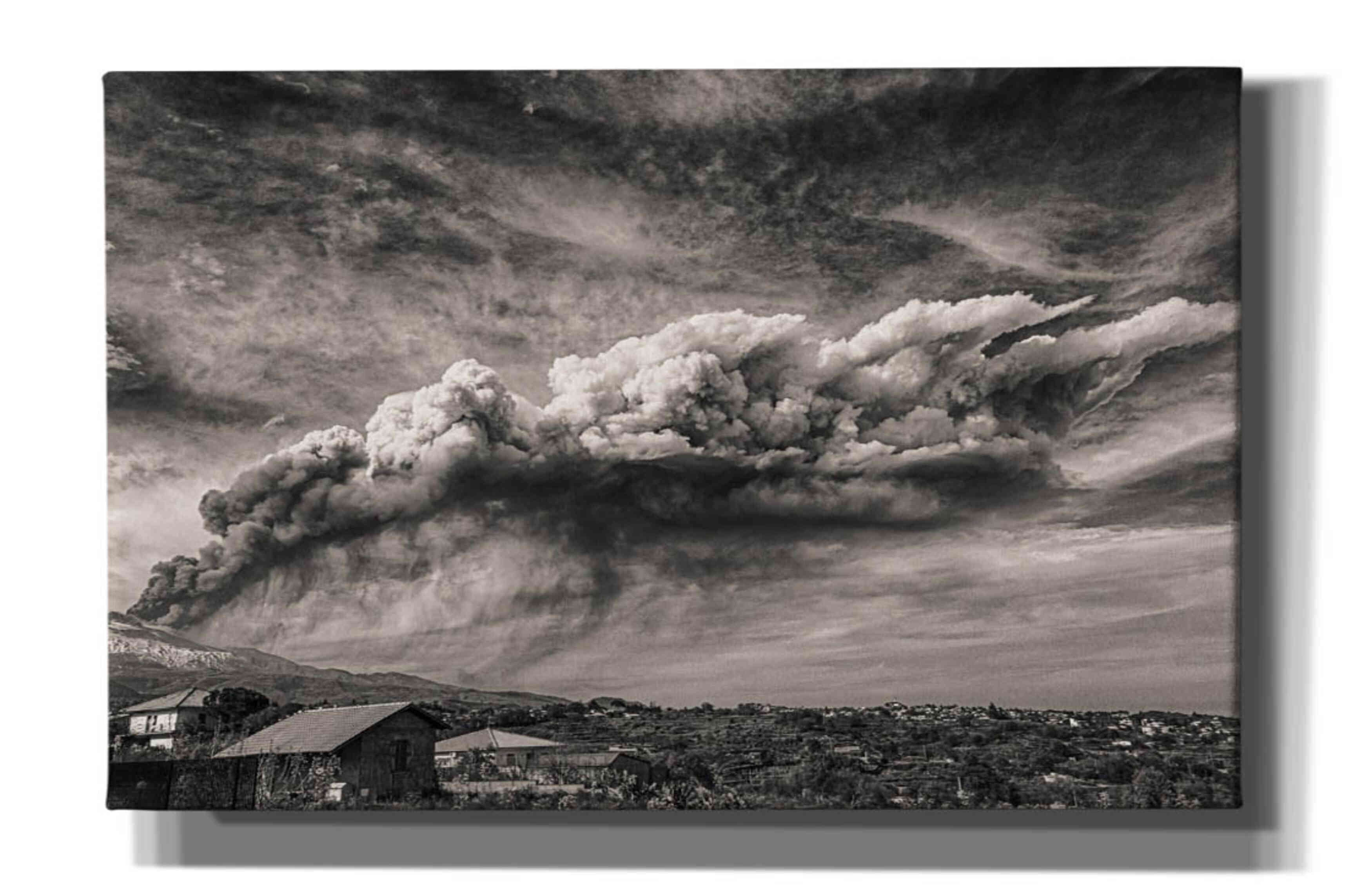 Epic Graffiti 'Anger in the Sky' by Giuseppe Torre, Canvas Wall Art, 40 ...