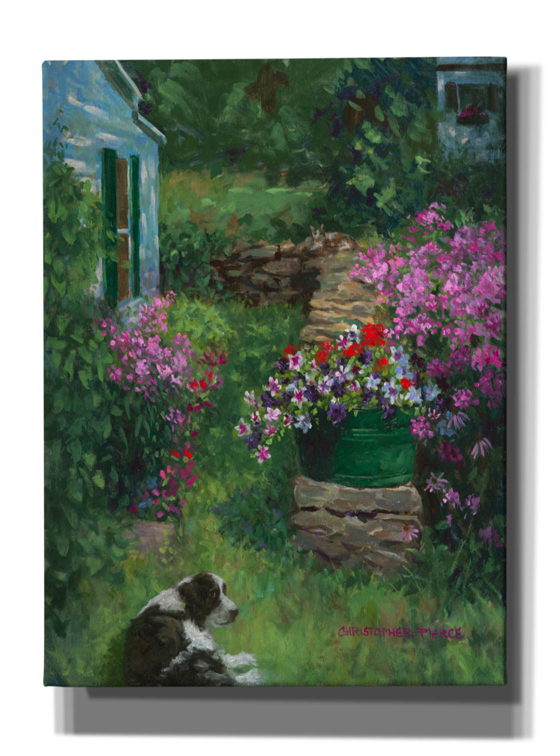 Epic Graffiti 'August Afternoon' by Christopher Pierce, Canvas Wall Art ...