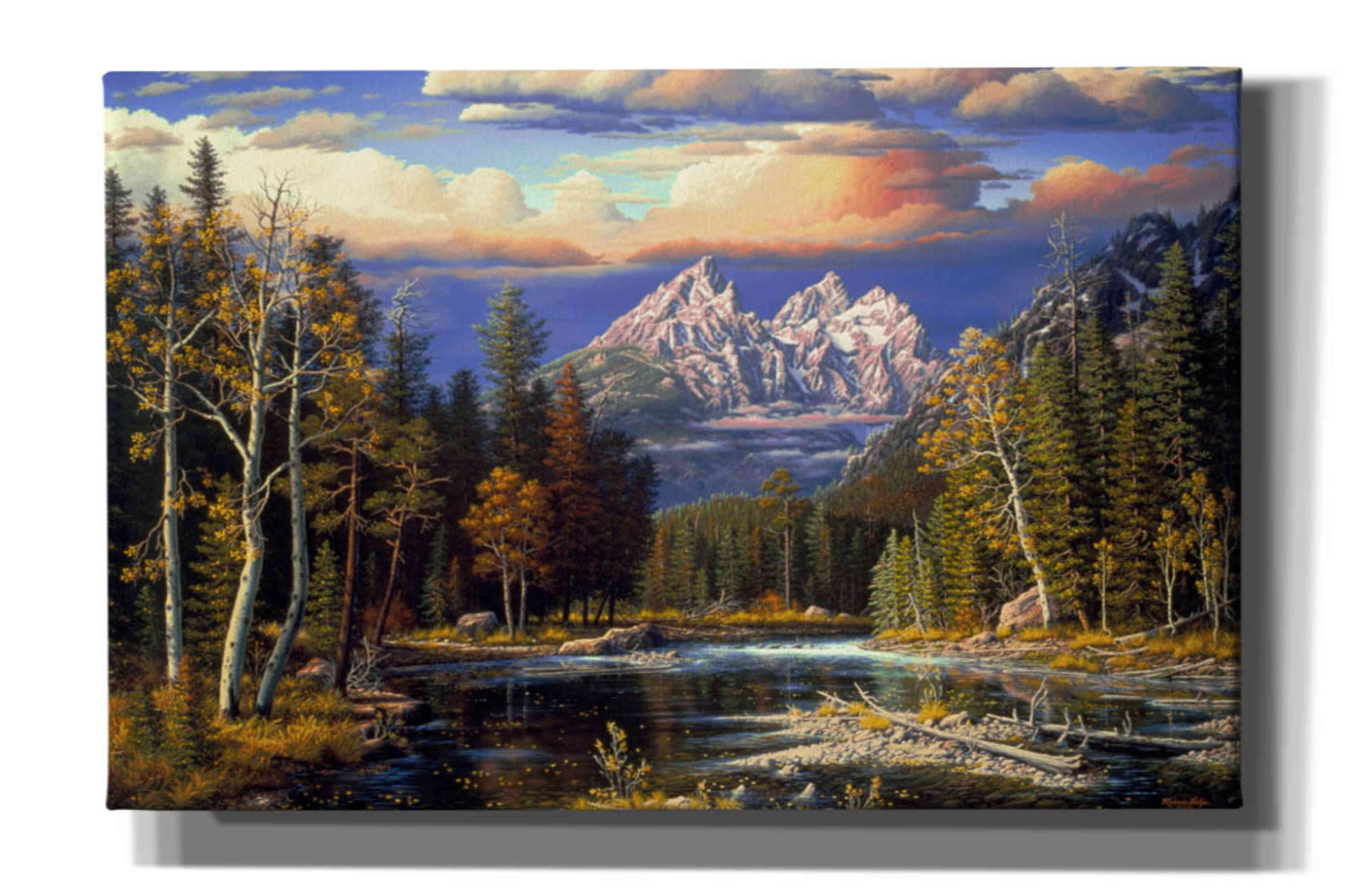 Epic Graffiti 'Autumn Repose' by R. Hed, Canvas Wall Art, 40"x26 ...