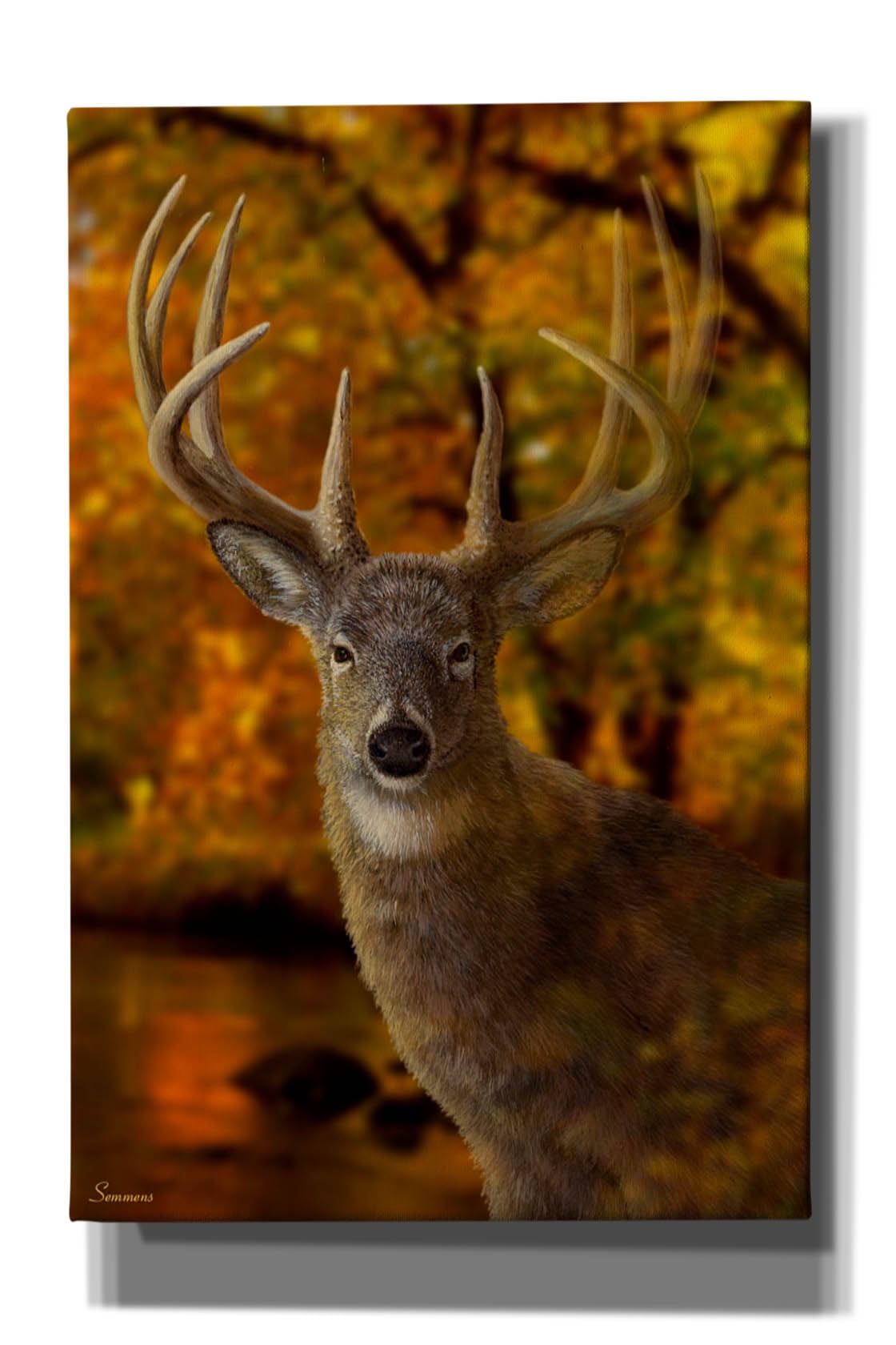 Epic Graffiti 'Autumn Shade' by Gordon Semmens, Canvas Wall Art, 40"x60 ...
