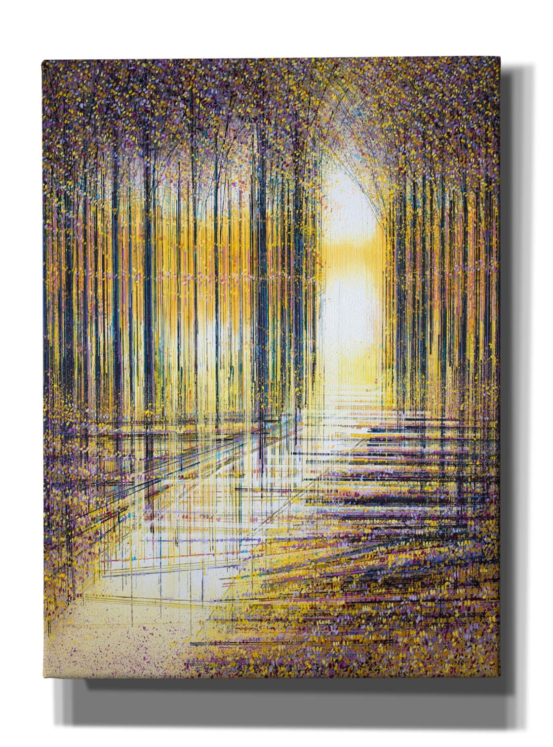 Epic Graffiti 'Autumn Trees in Evening Light' by Marc Todd, Canvas Wall ...