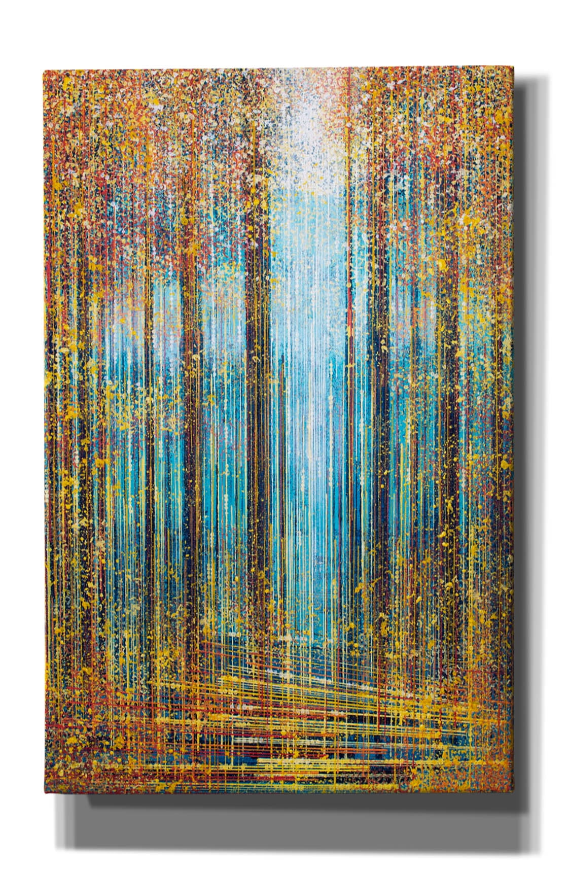Epic Graffiti 'Autumn Trees in Sparkling Sunlight' by Marc Todd, Canvas ...