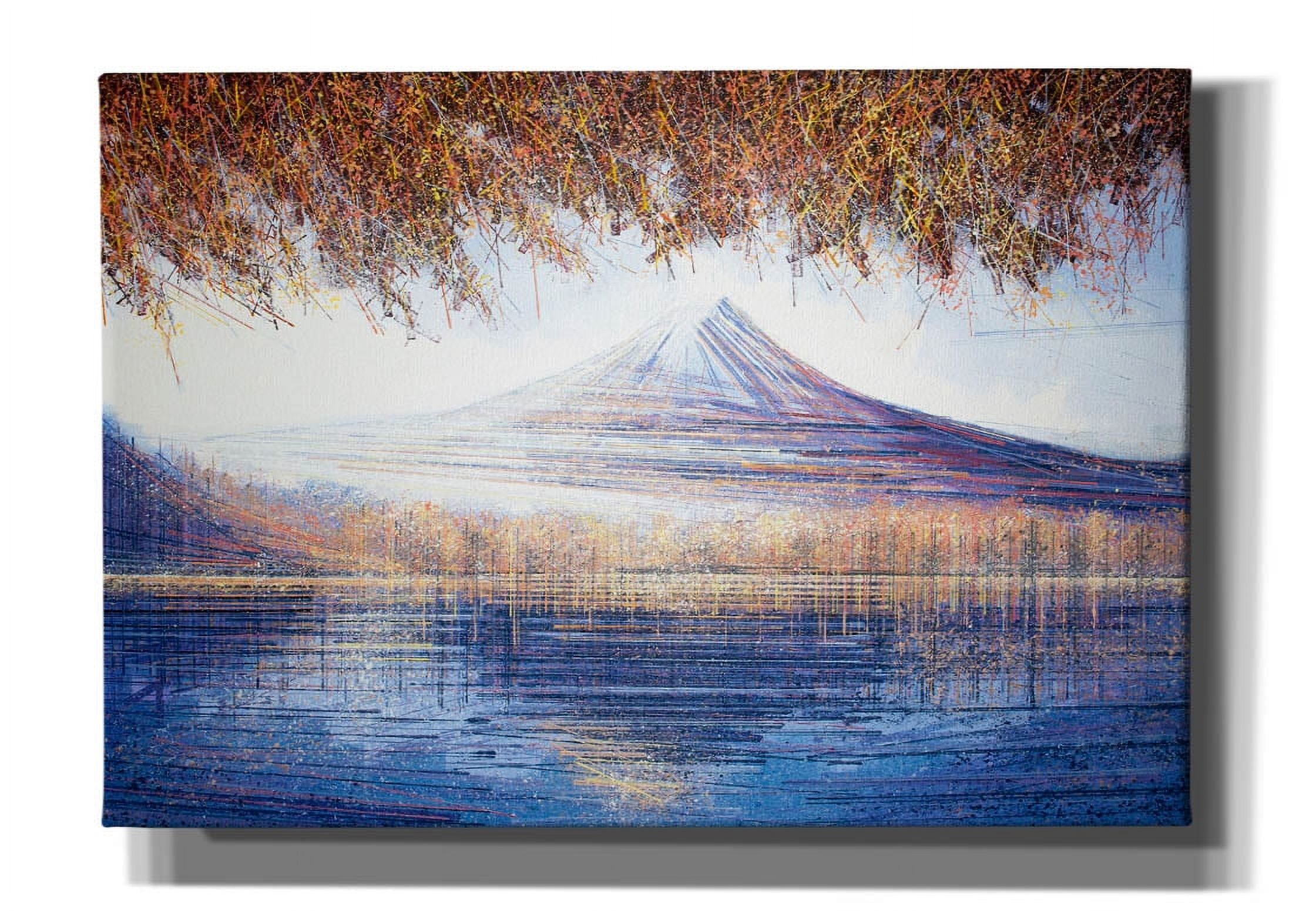 Epic Graffiti 'Autumn in Japan' by Marc Todd, Canvas Wall Art, 26"x18 ...