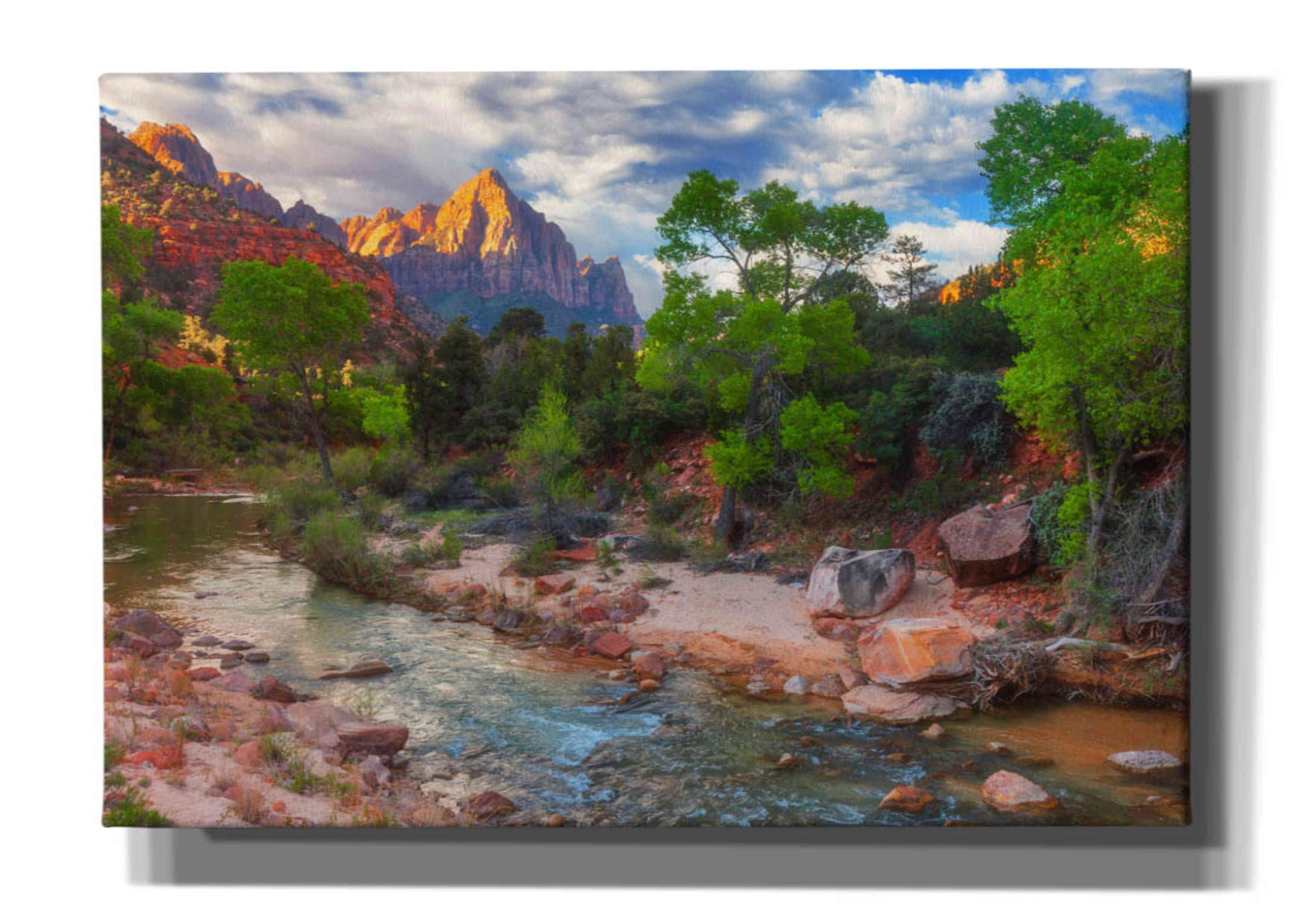 Epic Graffiti 'Banks of Zion - Zion National Park' by Darren White ...