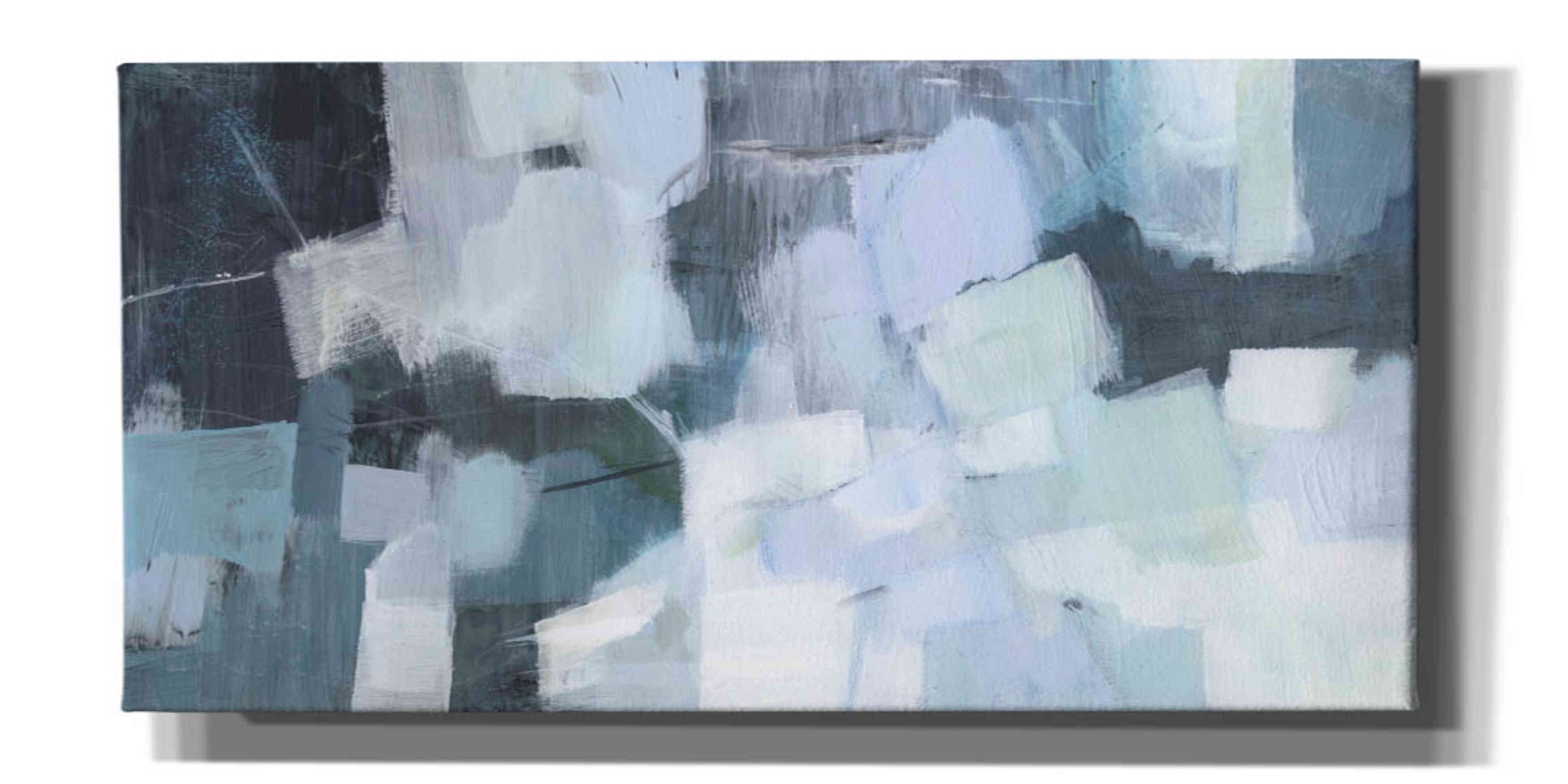 Epic Graffiti 'Blue Deluge I' by Victoria Borges, Canvas Wall Art, 24 ...