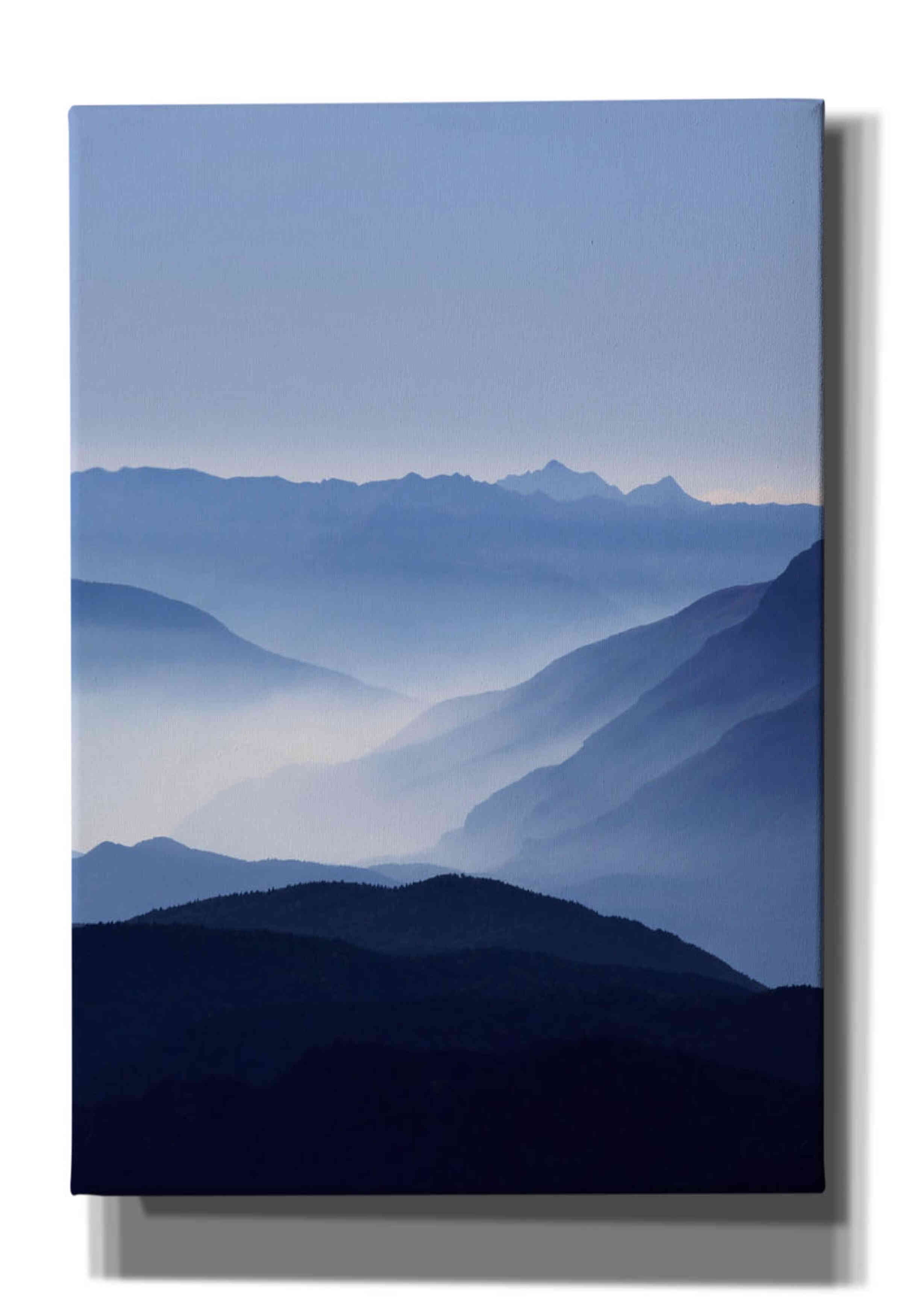 Epic Graffiti 'Blue Mountains' by Lexie Greer, 18"x26" - Walmart.com