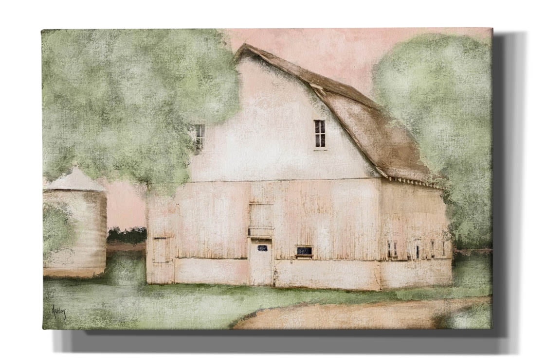 Epic Graffiti 'Blushing Barn' by Ashley Bradley Canvas Wall Art, 60" x ...