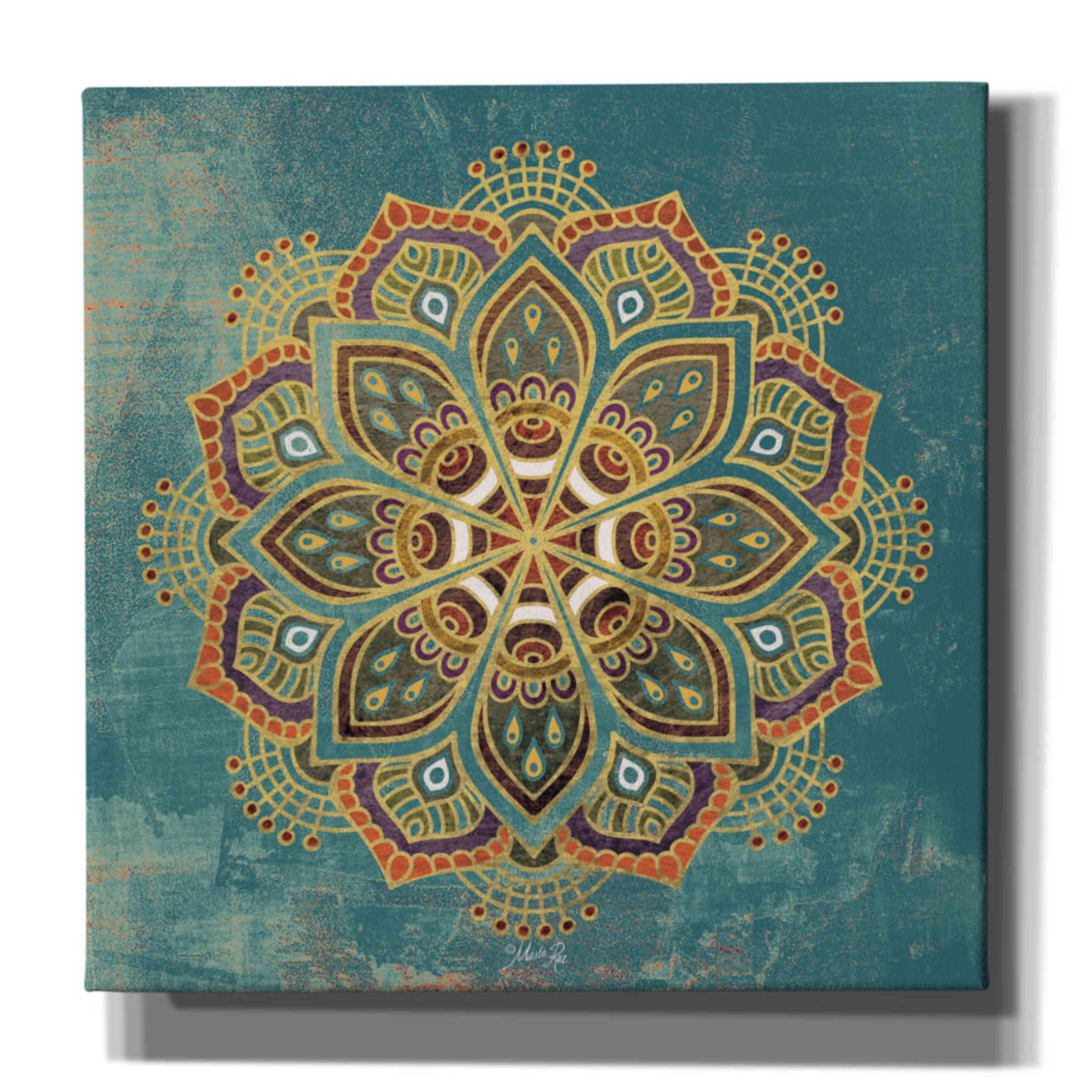Epic Graffiti 'Boho Medallion I' by Marla Rae, Canvas Wall Art, 26"x26 ...