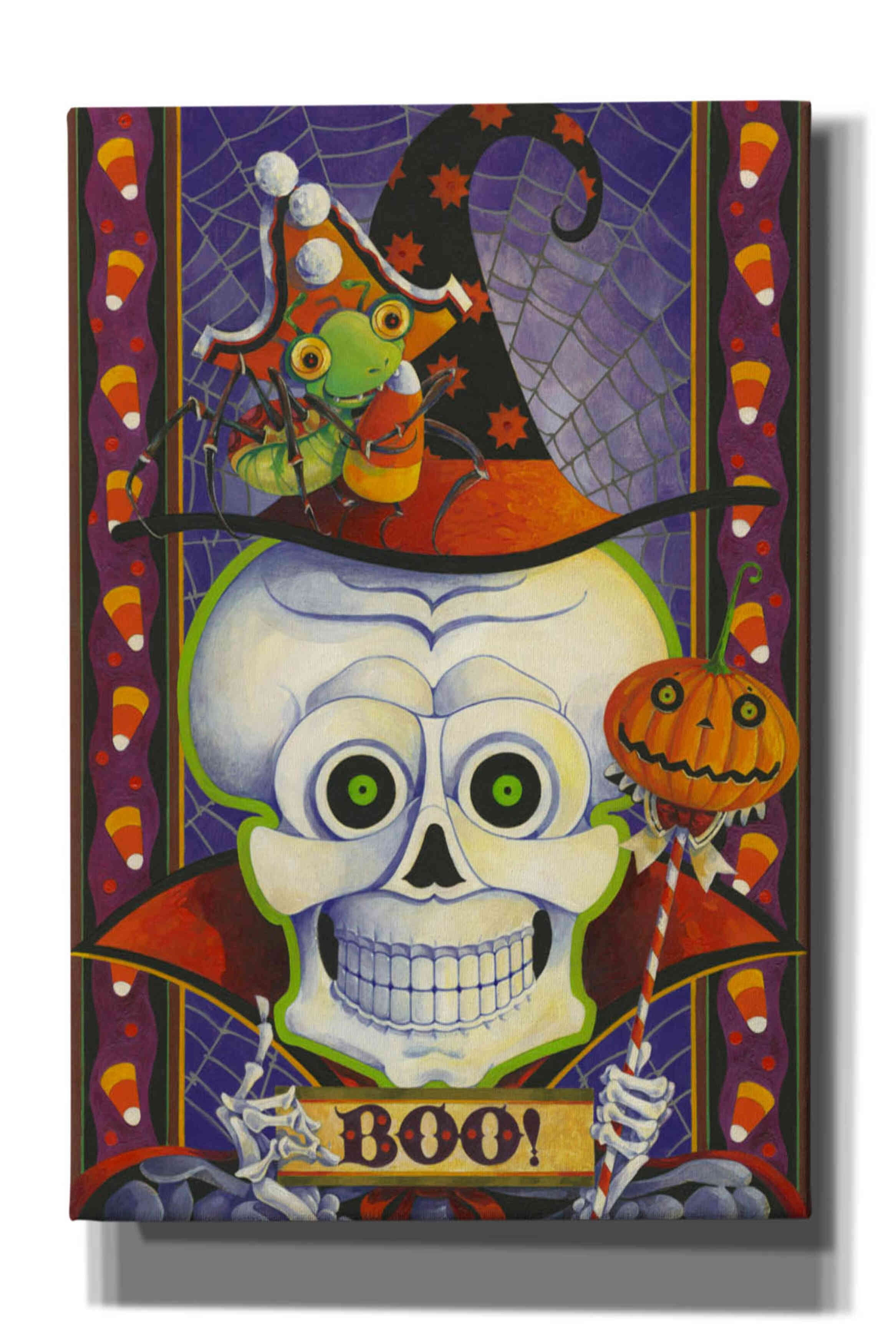 Epic Graffiti 'Boo!' by David Galchutt, Canvas Wall Art, 40"x60 ...