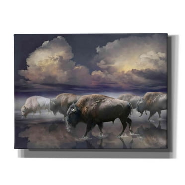 Epic Graffiti 'Indigo' by Alexander Gunin, Canvas Wall Art, 12"x18 ...