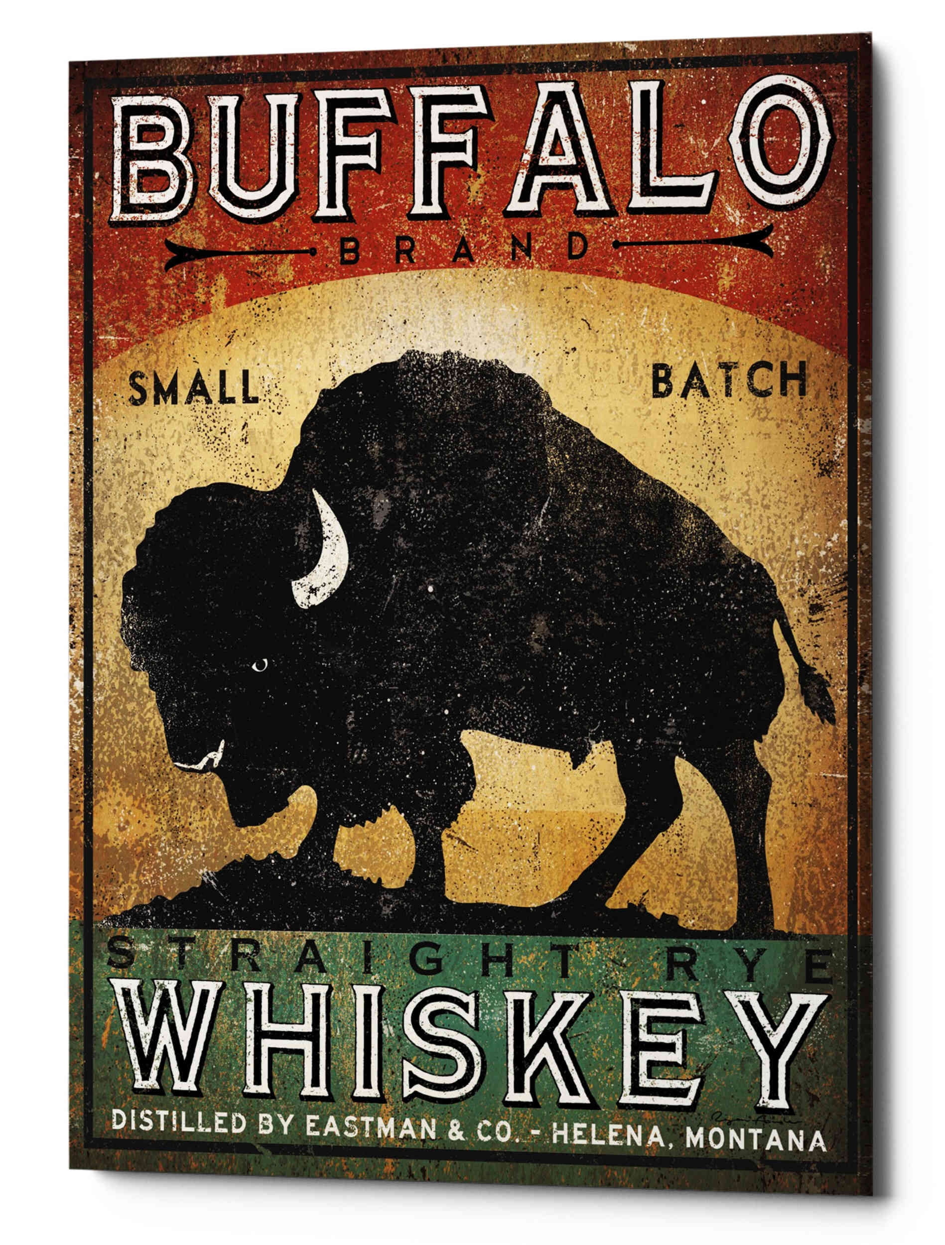 Epic Graffiti 'Buffalo Whiskey' by Ryan Fowler, Canvas Wall Art, 18"x26 ...