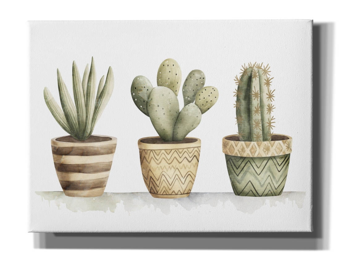 Epic Graffiti 'Cactus Garden' by Svetlana Aleynikova Canvas Wall Art ...