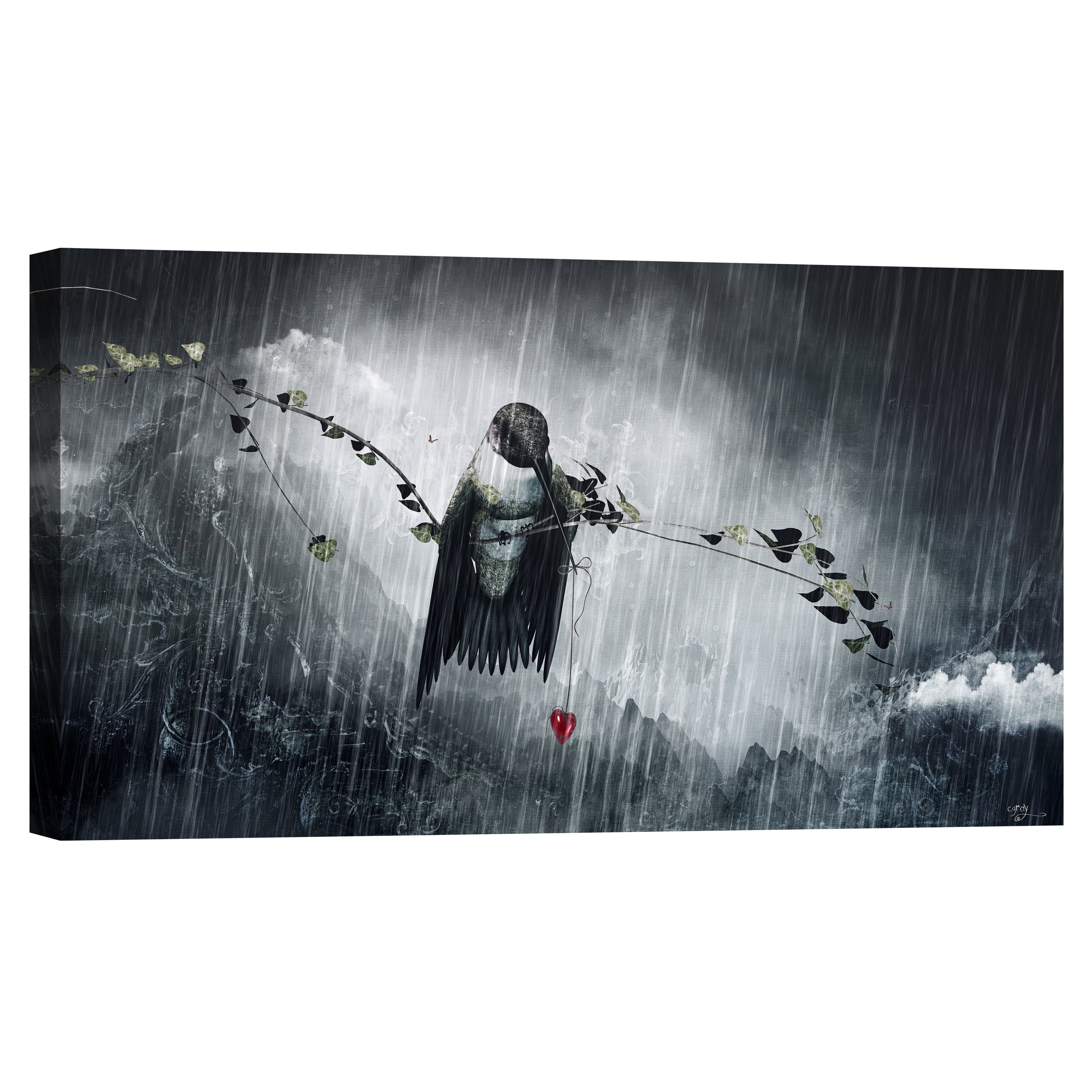 Epic Graffiti Cameron Gray 'Reach' Wall Art 20"x40" - Walmart.com