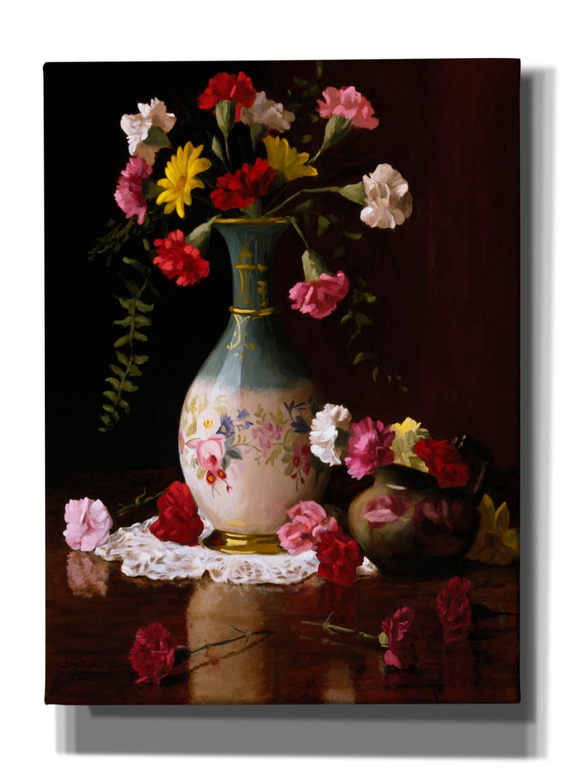Epic Graffiti 'Carnations In A Victorian Vase' by Christopher Pierce ...