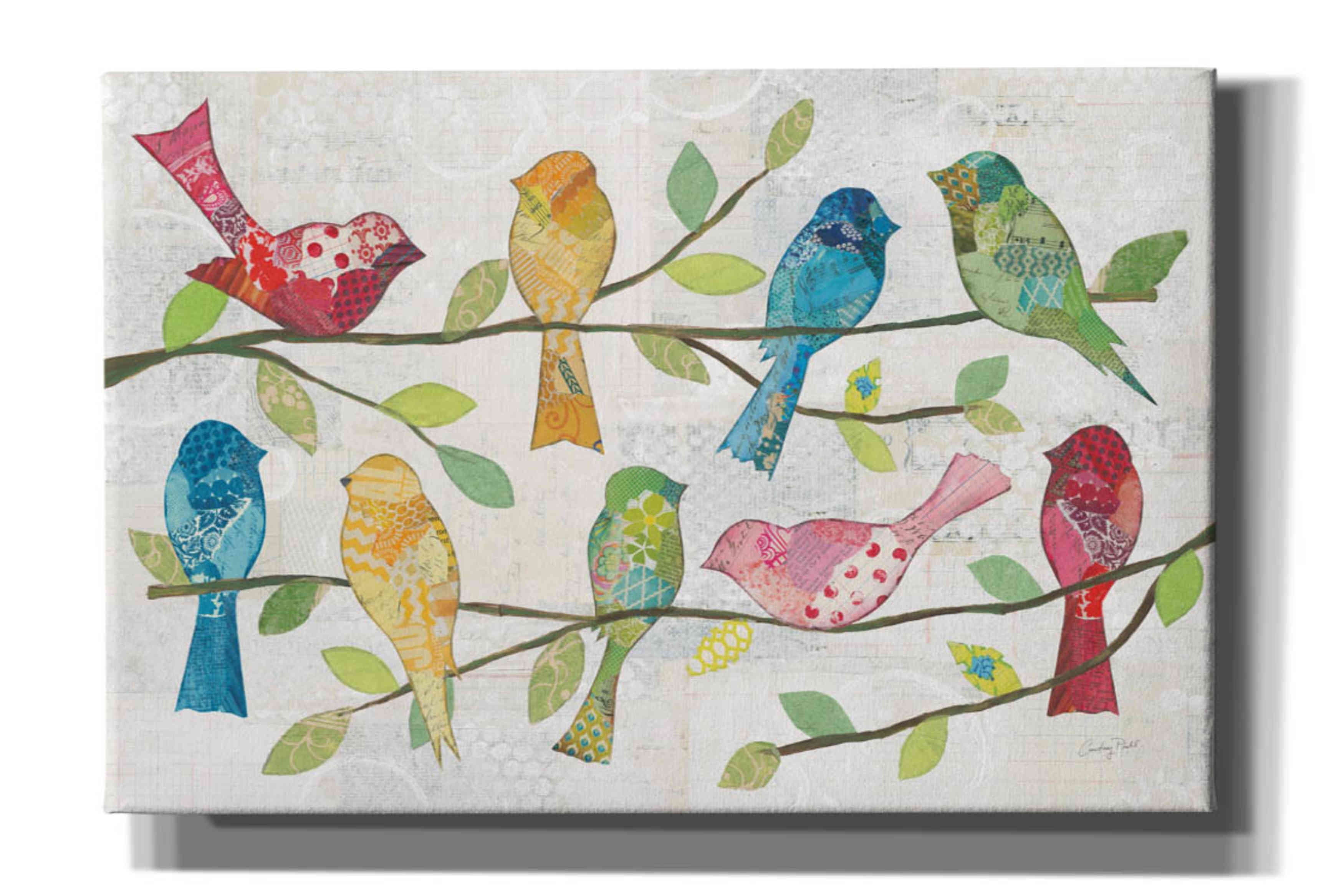 Epic Graffiti 'Catching Up VI' by Courtney Prahl, Canvas Wall Art, 60 ...