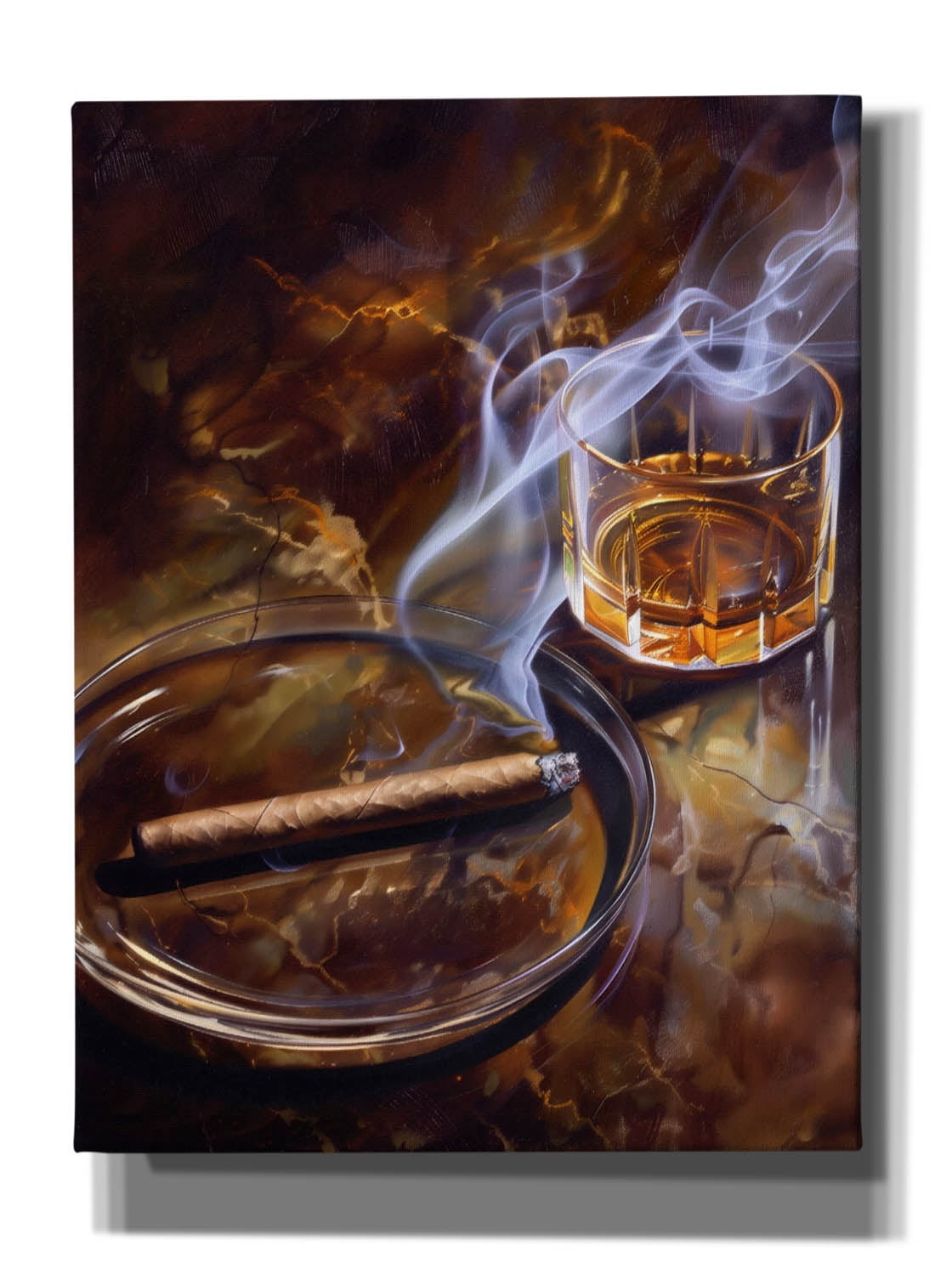 Epic Graffiti 'Cigar And A Whiskey' by Andreas Magnusson Canvas Wall ...