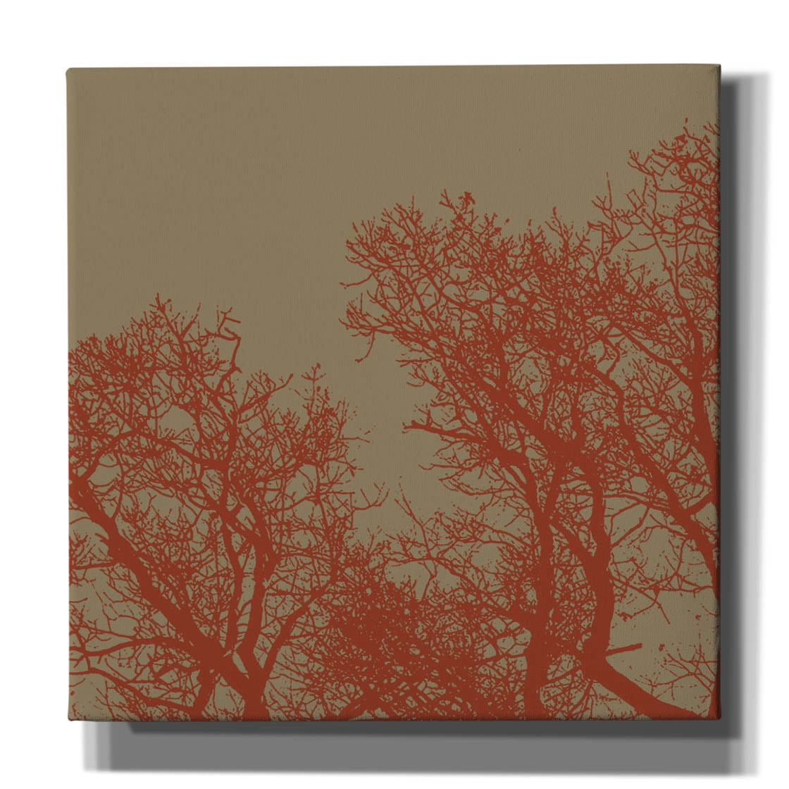 Epic Graffiti 'Cinnamon Tree-1' by Erin Clark Canvas Wall Art, 37" x 37 ...