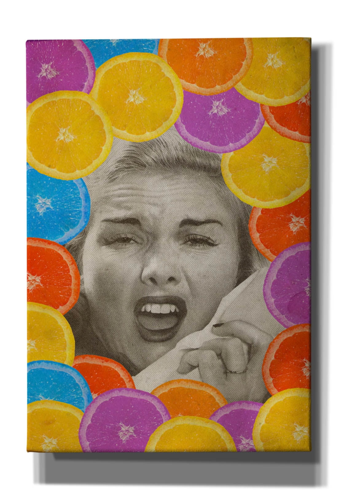Epic Graffiti 'Citrus Muss' by Elo Marc, Canvas Wall Art, 18"x26 ...