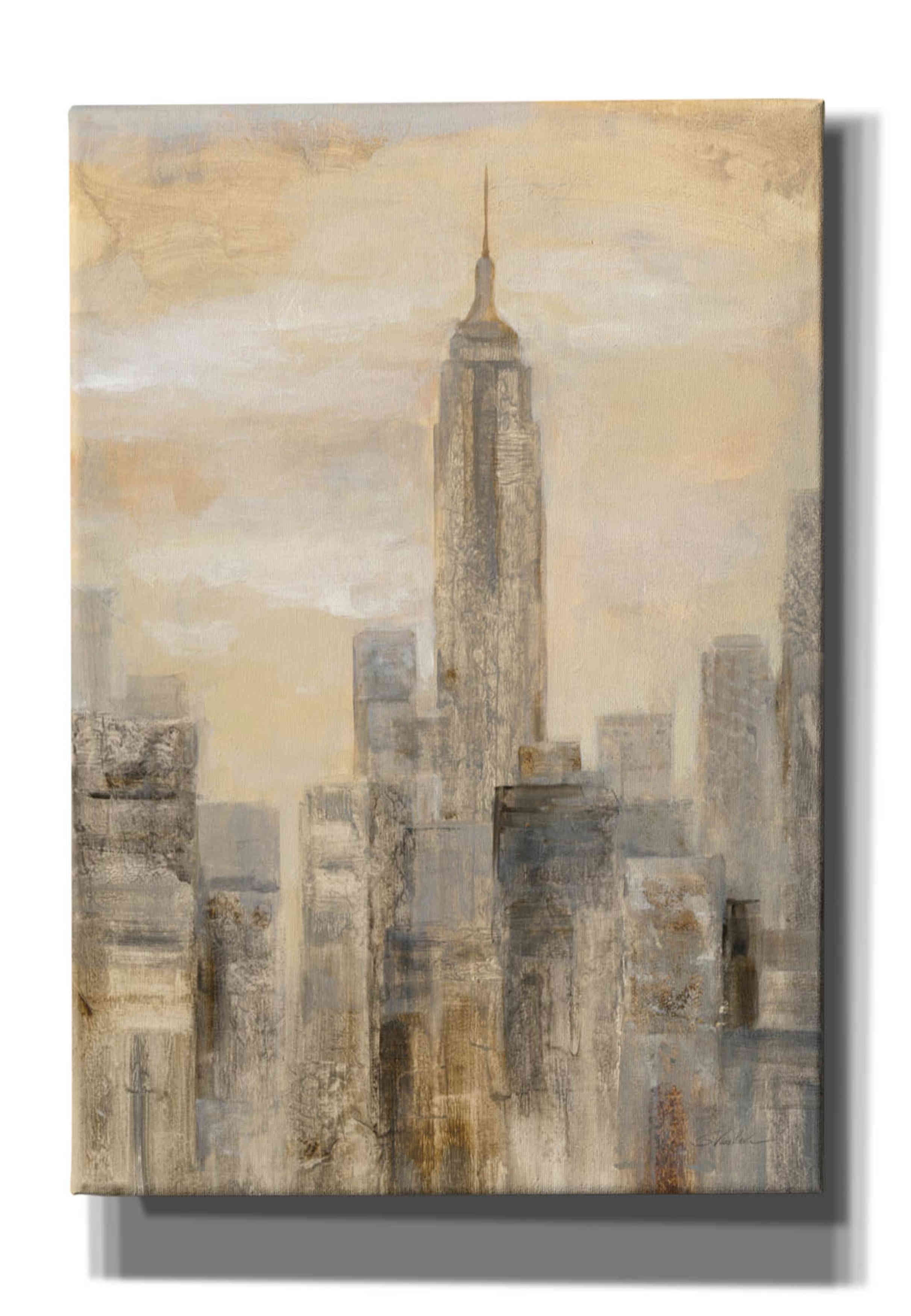 Epic Graffiti 'City Blocks II' by Silvia Vassileva, Canvas Wall Art, 18 ...
