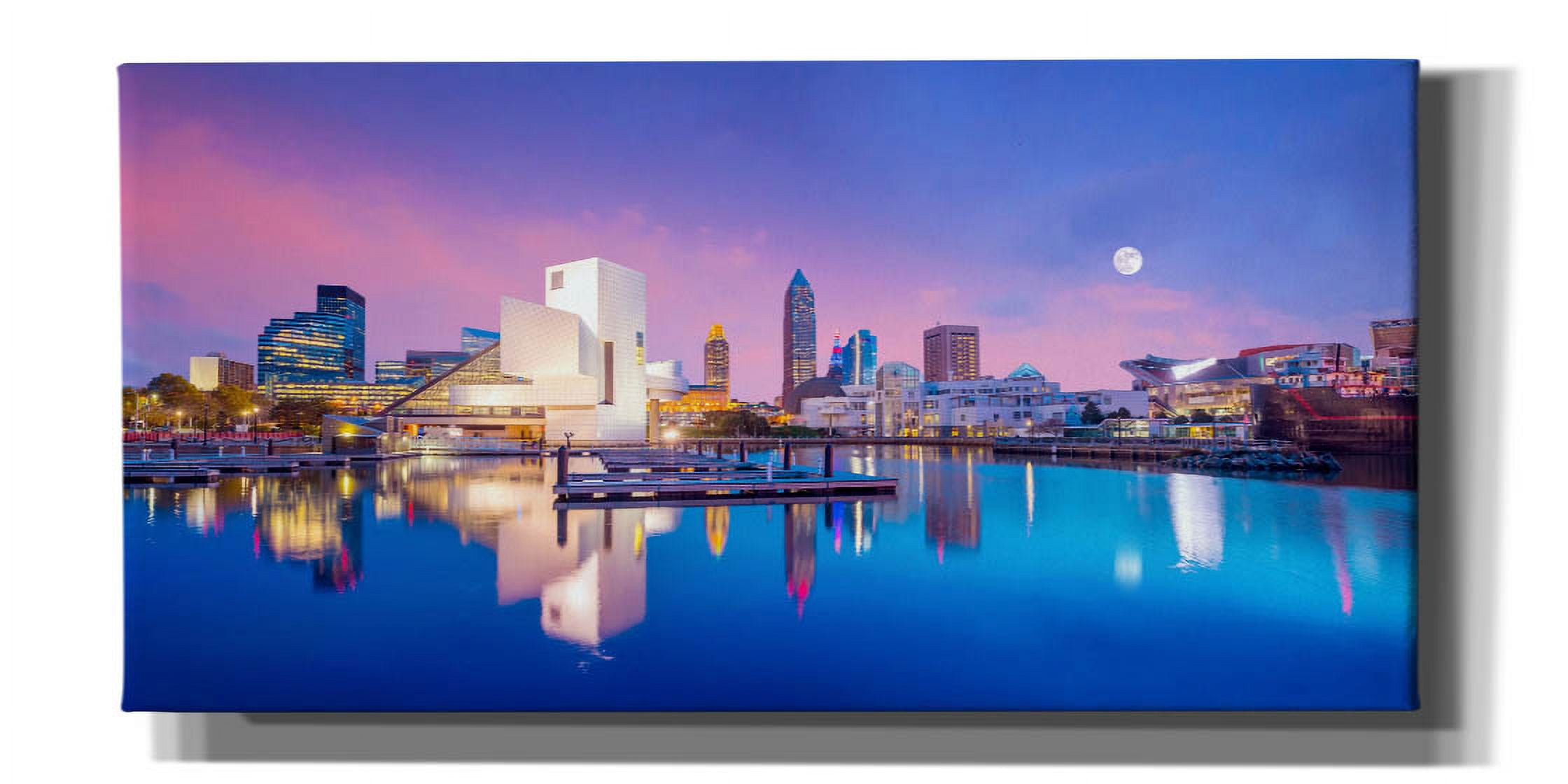 Epic Graffiti 'Cleveland Skyline' by Epic Portfolio, Canvas Wall Art ...