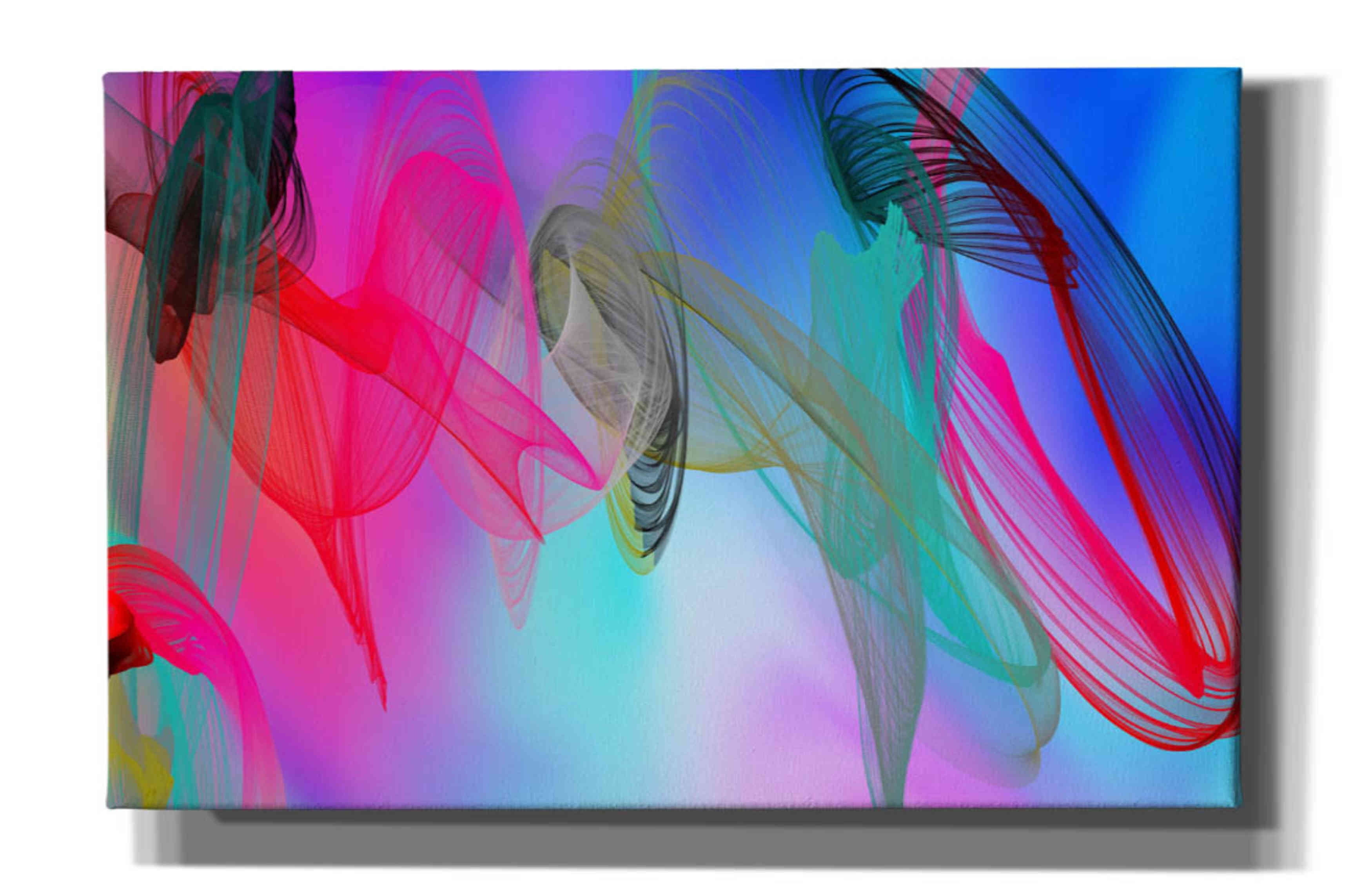 Epic Graffiti 'Color In The Lines 7' by Irena Orlov Giclee Canvas Wall ...