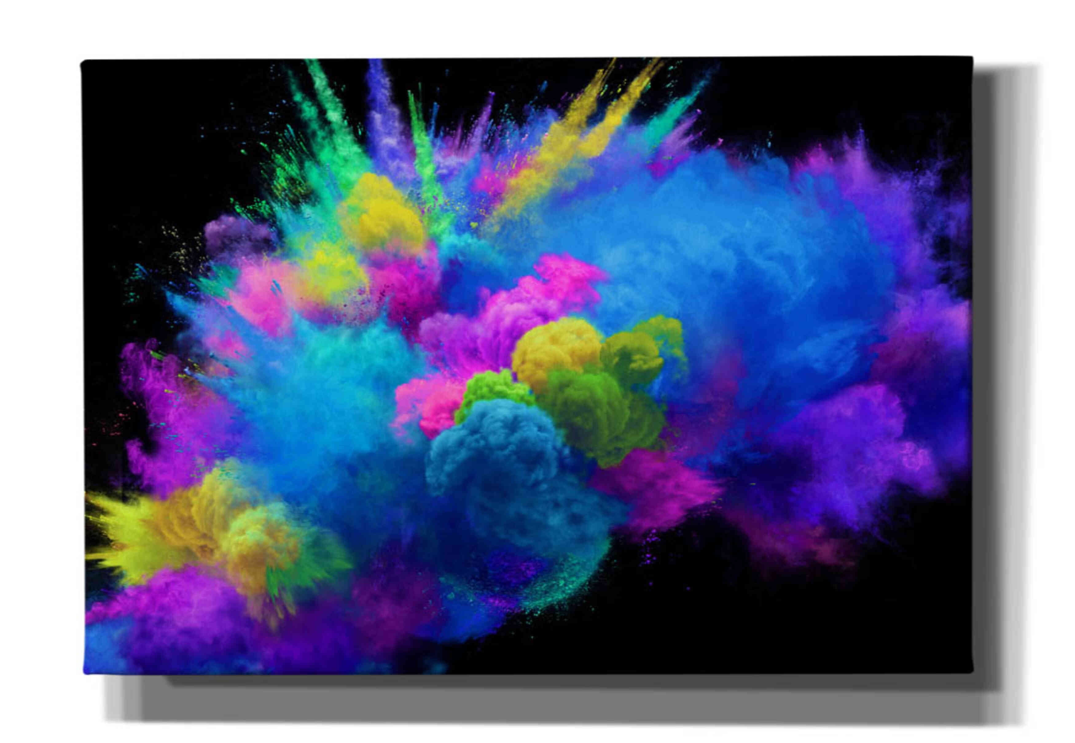 Epic Graffiti 'Colorful Avalanche' by Epic Portfolio, Giclee Canvas ...