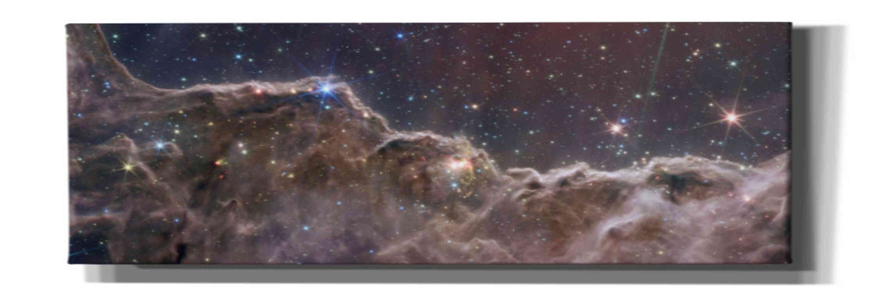 Epic Graffiti 'Cosmic Cliffs in the Carina Nebula' by NASA, Canvas Wall ...