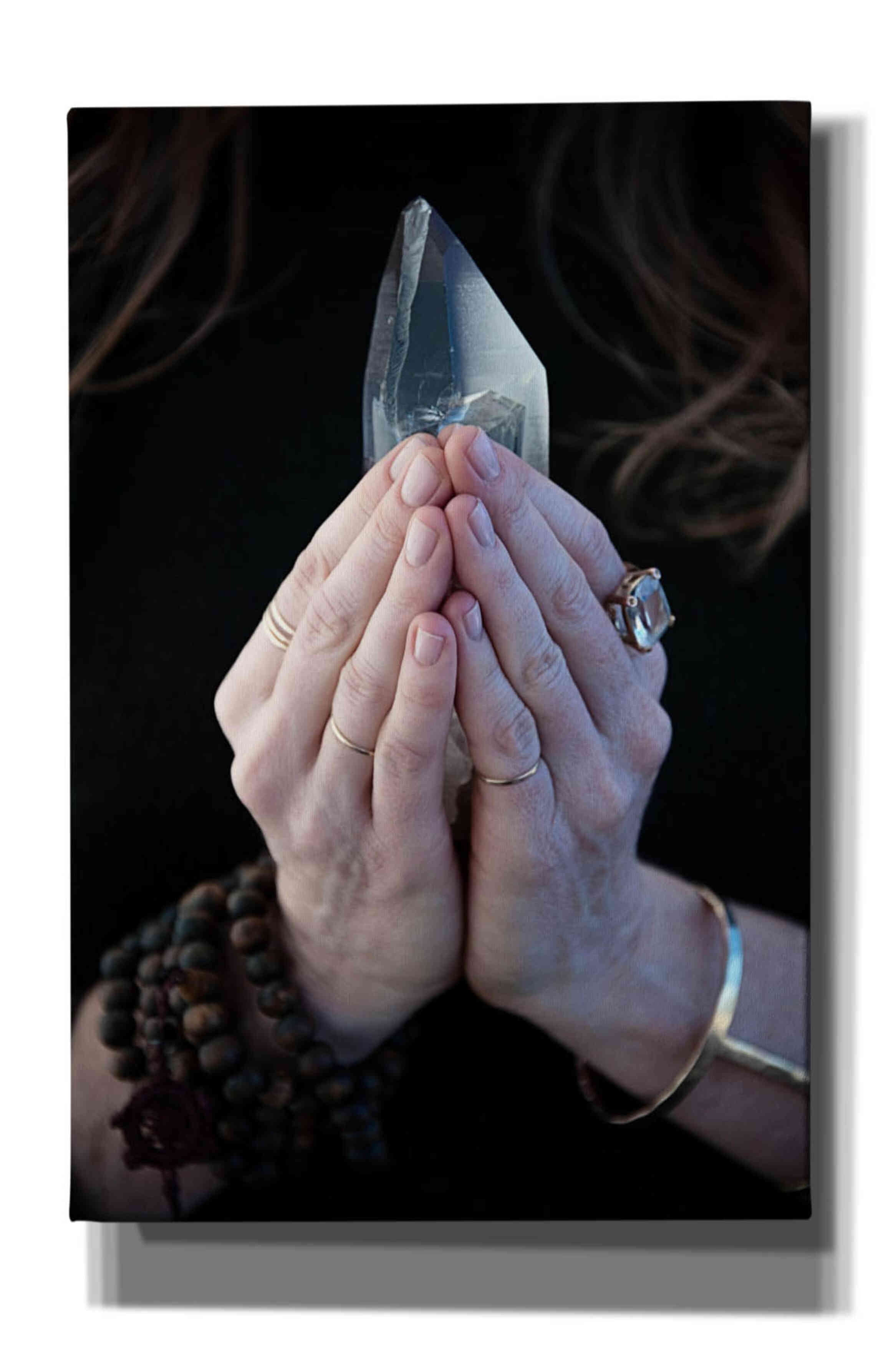 Epic Graffiti 'Crystal Meditation' by Elena Ray, Canvas Wall Art, 12 ...