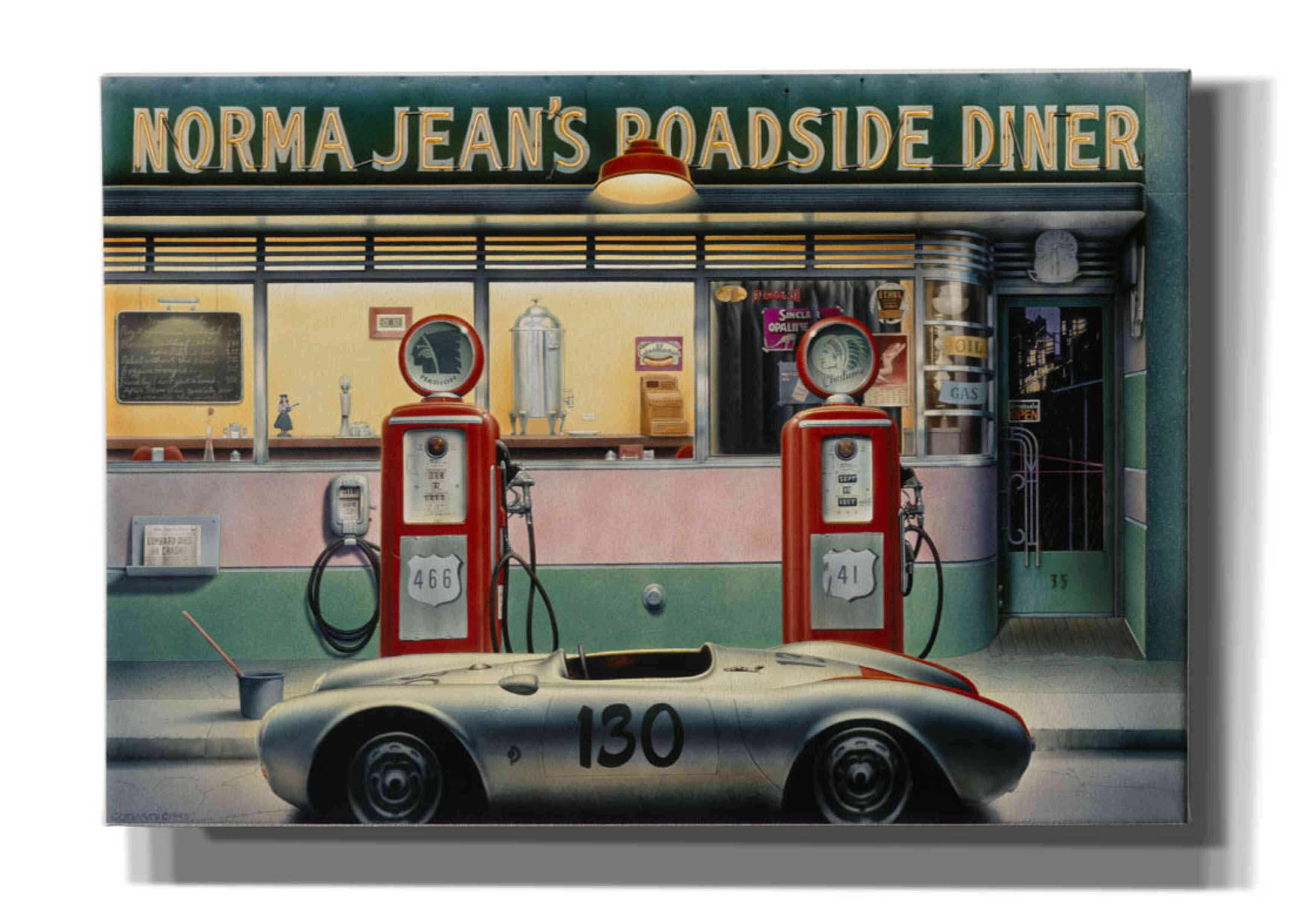 Epic Graffiti 'Destiny Highway' by Chris Consani, Canvas Wall Art, 26 ...