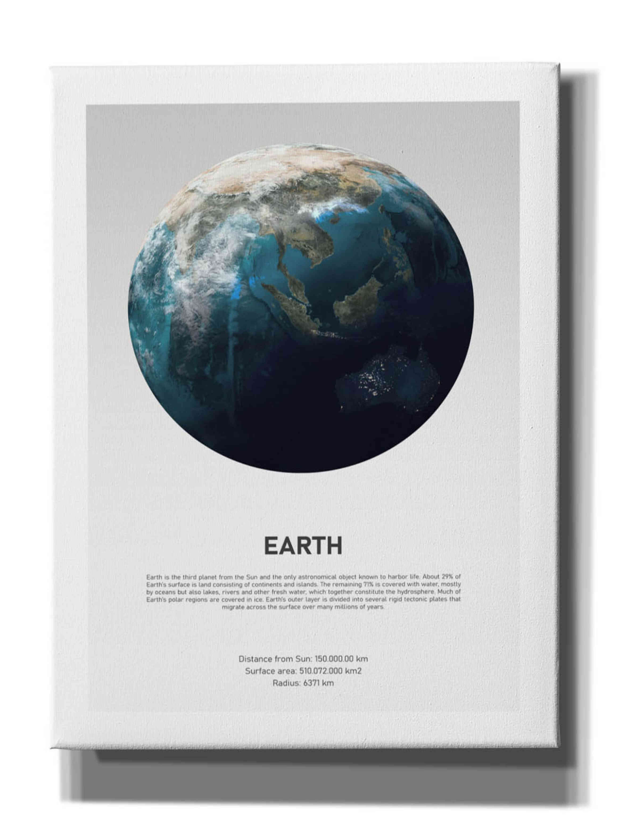 Epic Graffiti 'Earth Light' by Design Fabrikken, Giclee Canvas Wall Art ...