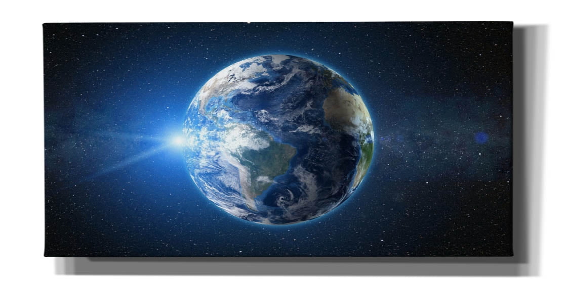 Epic Graffiti 'Earth Sunrise' by Epic Portfolio, Canvas Wall Art, 24 ...