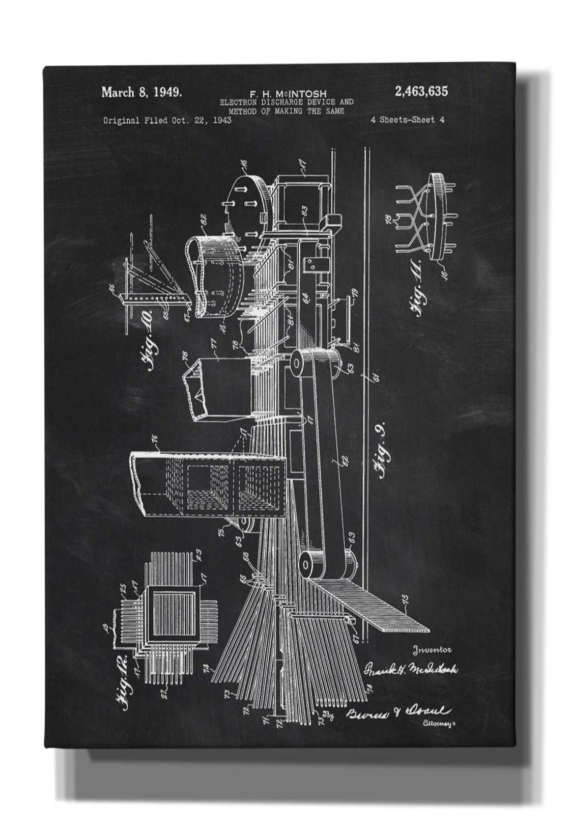 Epic Graffiti 'Electron Discharge Device' by Epic Portfolio, Canvas ...