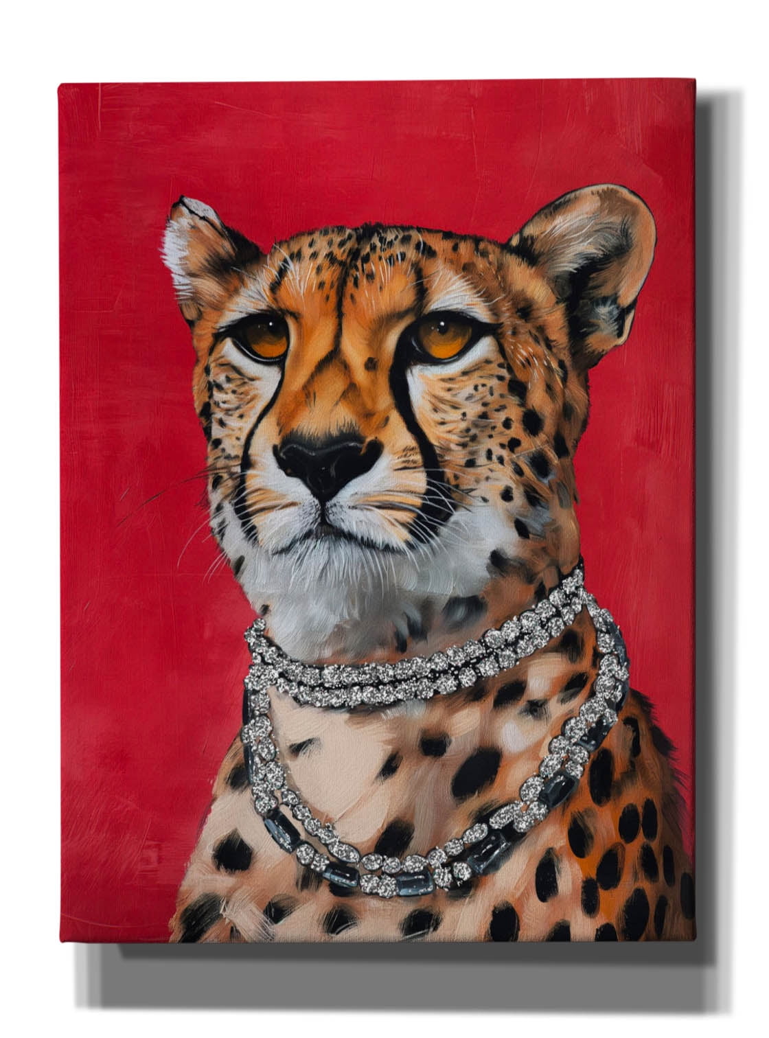 Epic Graffiti 'Elegant Leopard' by Svetlana Aleynikova Canvas Wall Art ...