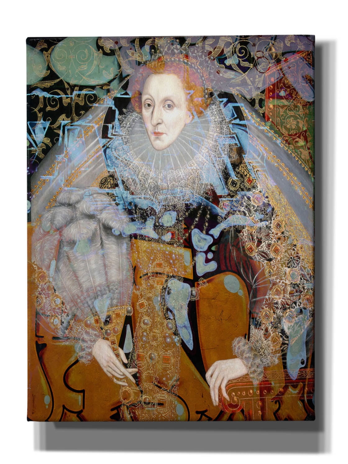 Epic Graffiti 'Elizabeth 1-3' by Irena Orlov, Canvas Wall Art, 12"x16 ...