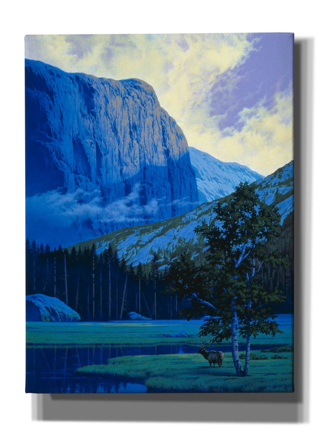 Epic Graffiti 'Elk' by Joh Naito, Canvas Wall Art, 12"x16" - Walmart.com