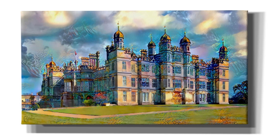 Epic Graffiti 'England Stamford Lincolnshire Burghley House' by Pedro ...