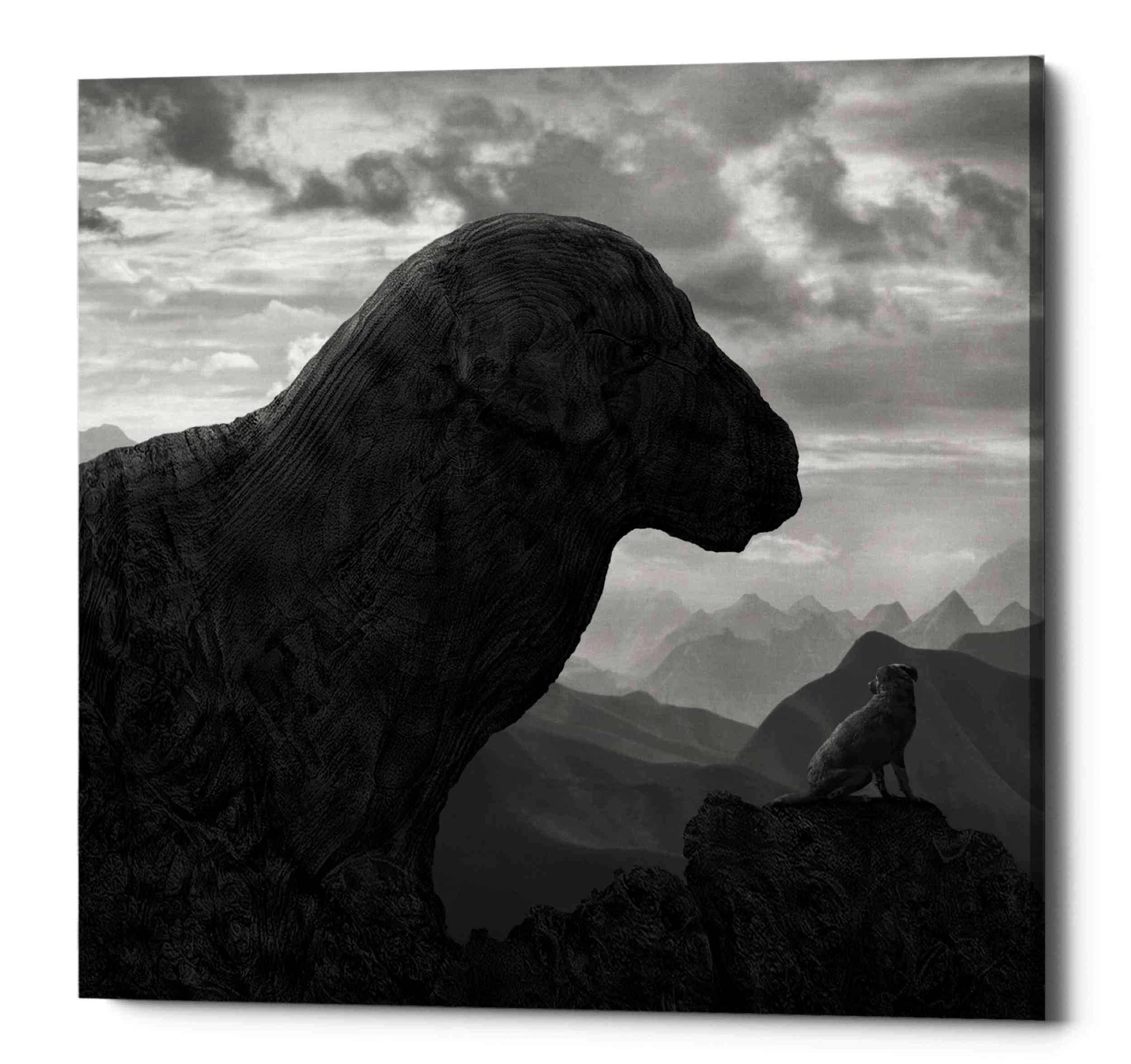 Epic Graffiti Epic Grafitti "Dog Rock" by Dariusz Klimczak, Giclee ...