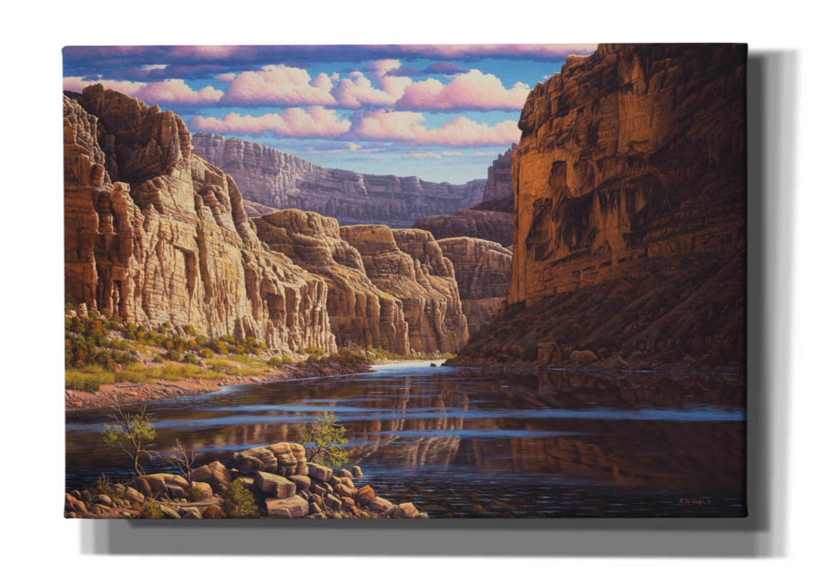 Epic Graffiti 'Eternal Waters' by R. Hed, Canvas Wall Art, 26"x18 ...