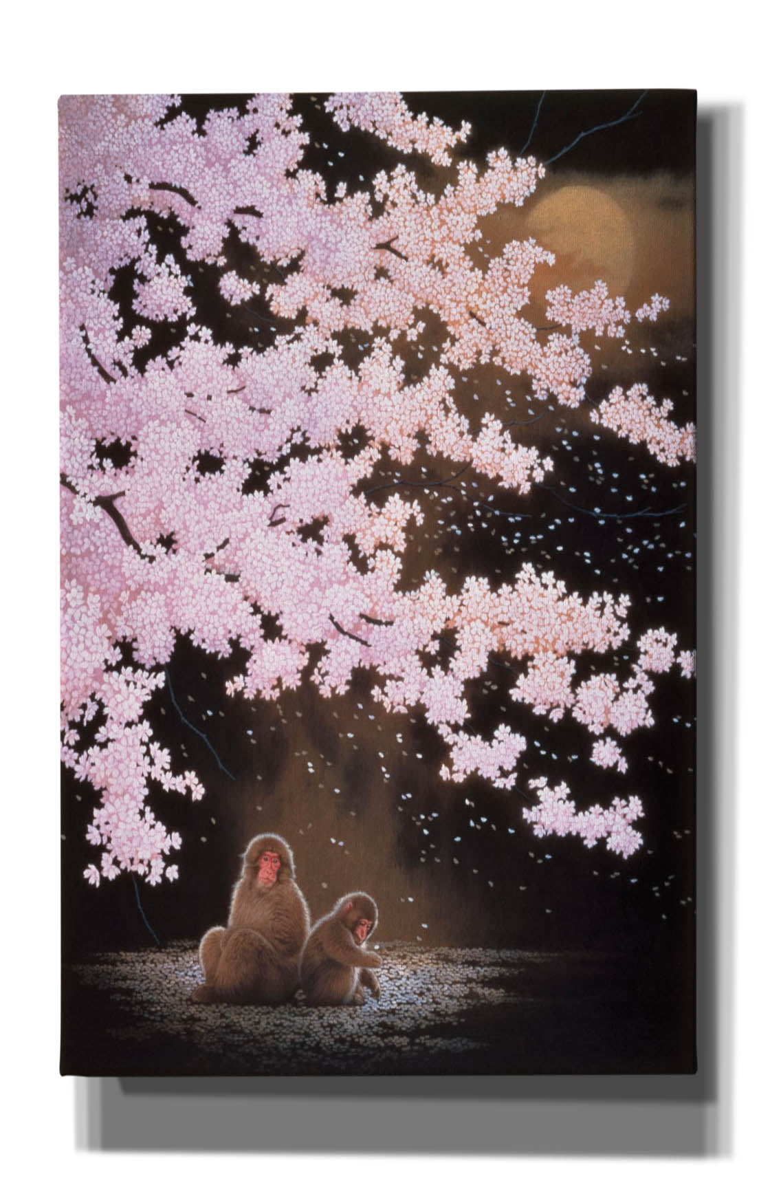 Epic Graffiti 'Falling Cherry Blossoms' by Joh Naito, Canvas Wall Art ...