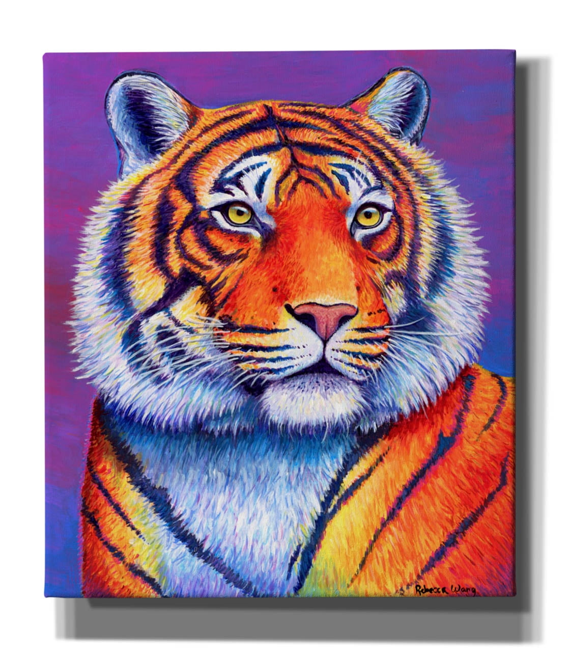Epic Graffiti 'Fiery Beauty' by Rebecca Wang Art, Canvas Wall Art, 26 ...