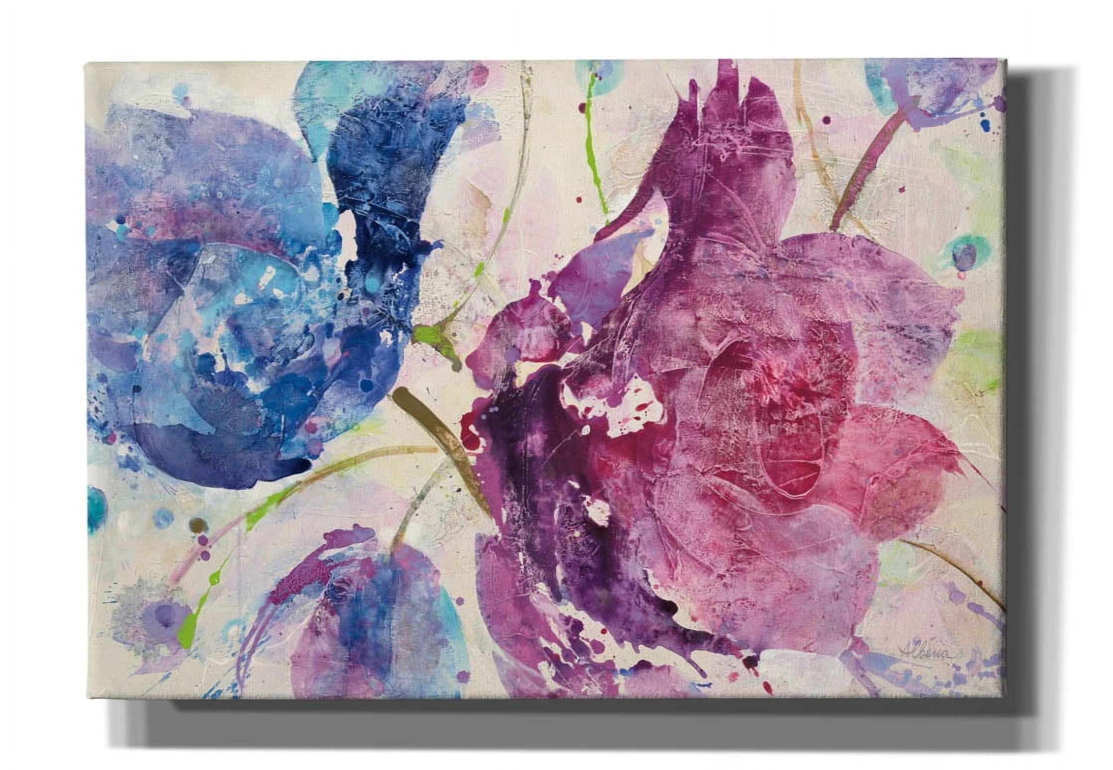 Epic Graffiti 'Fireworks Abstract V2' by Albena Hristova Canvas Wall ...
