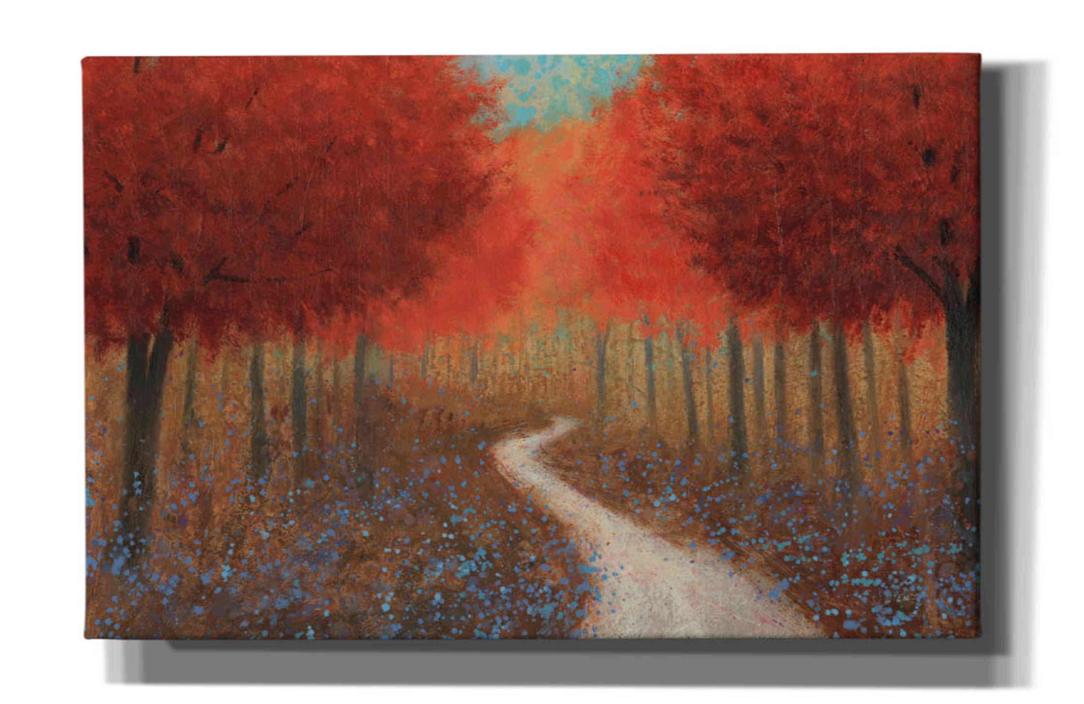 Epic Graffiti 'Forest Pathway' by James Wiens, Canvas Wall Art, 26"x40 ...
