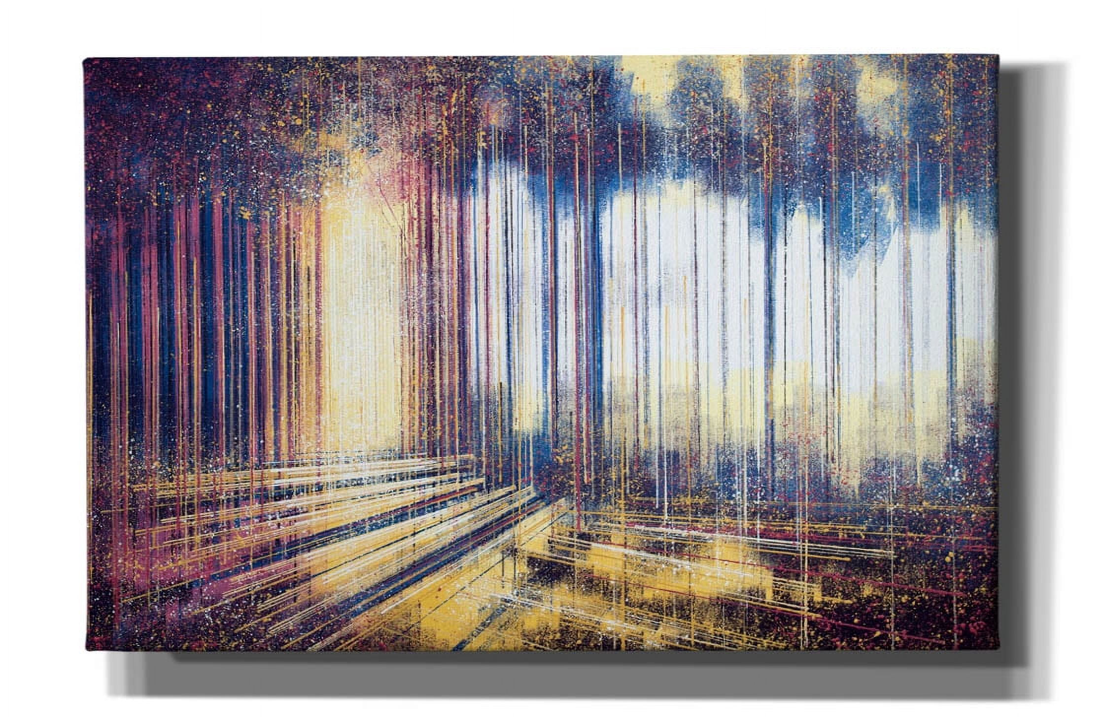 Epic Graffiti 'Forest at Sunset' by Marc Todd, Canvas Wall Art, 40"x26 ...