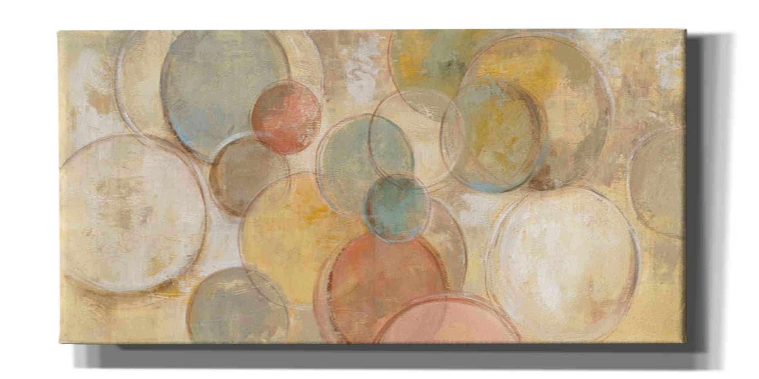 Epic Graffiti 'Fresco Bubbles' by Silvia Vassileva, Canvas Wall Art, 40 ...