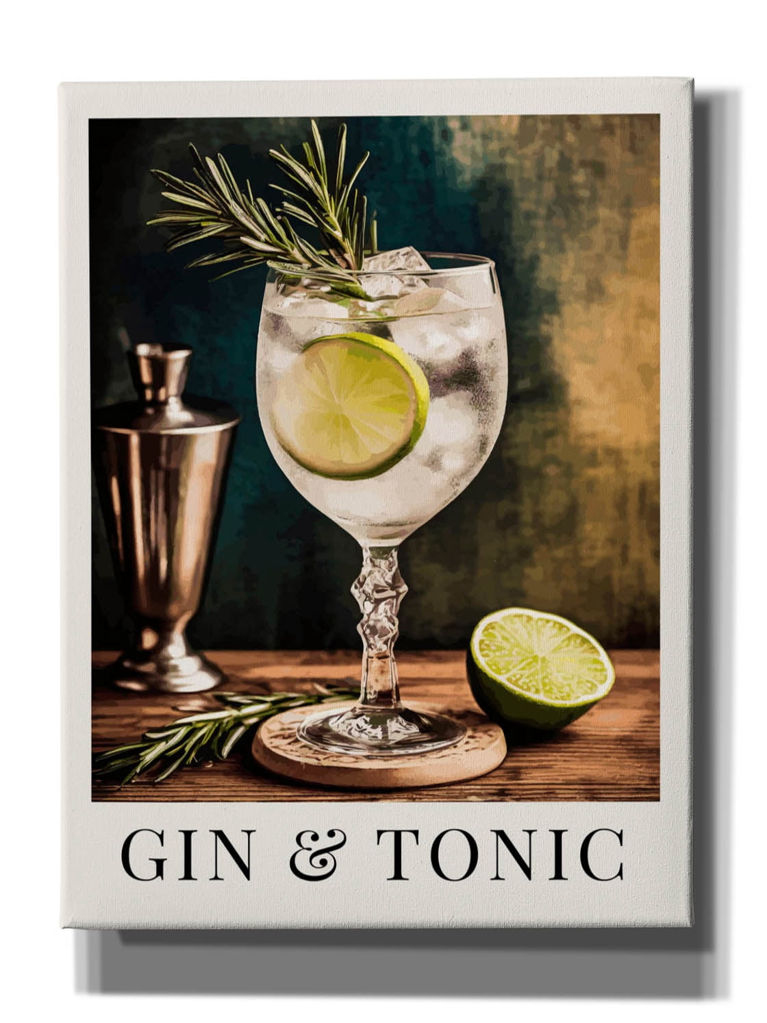 Epic Graffiti 'Gin And Tonic' by Andreas Magnusson Canvas Wall Art, 12 ...