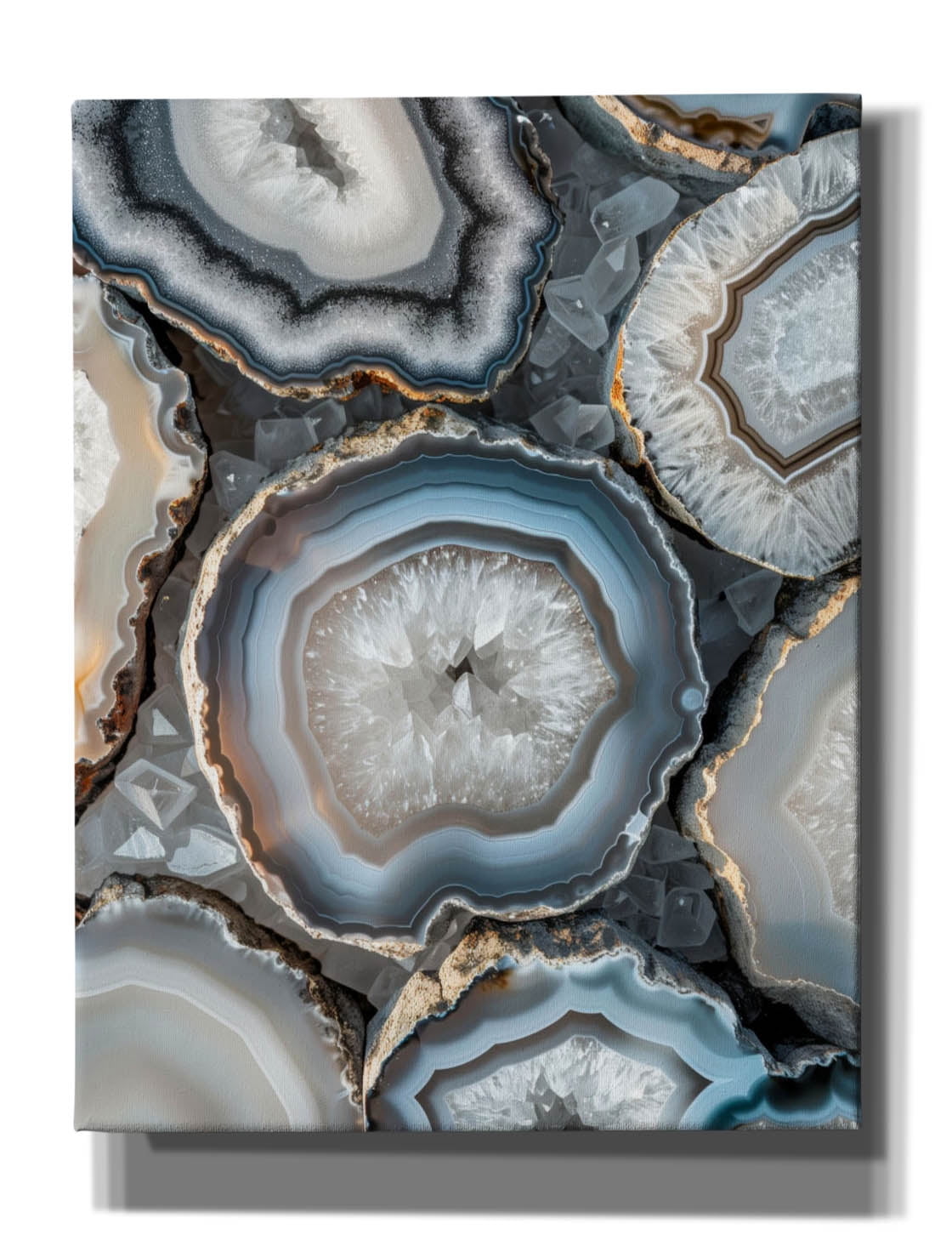 Epic Graffiti 'Glow Of White Crystal' by Svetlana Aleynikova Canvas ...