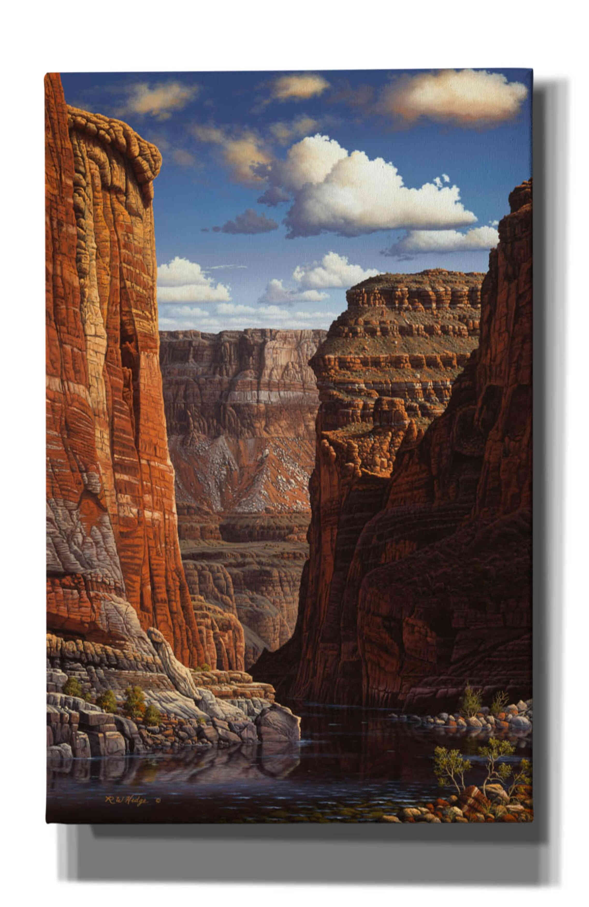 Epic Graffiti 'Heavenly Invitation' by R. Hed, Canvas Wall Art, 26"x40 ...