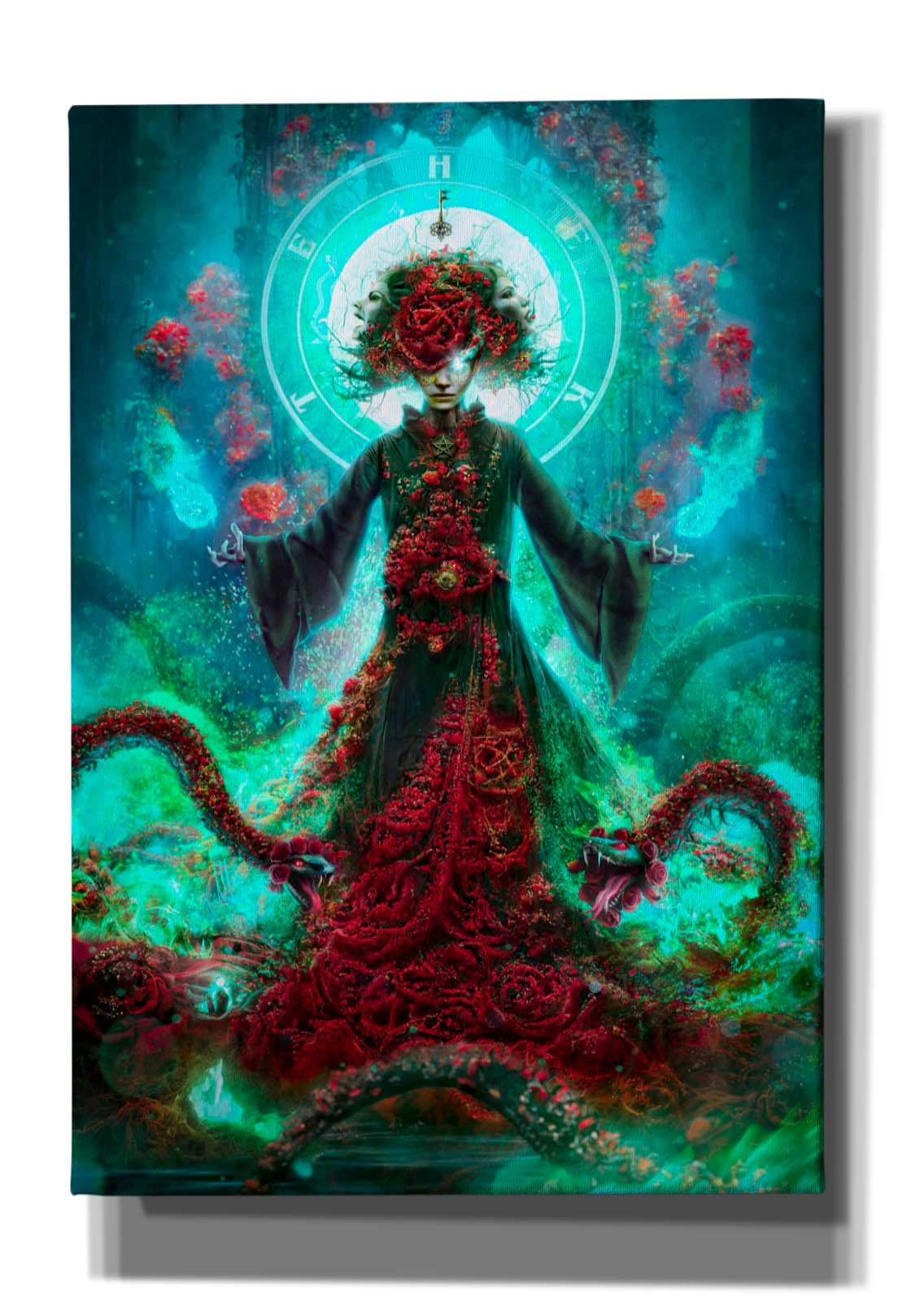 Epic Graffiti 'Hecate' by Mario Sanchez Nevado, Canvas Wall Art, 18"x26 ...