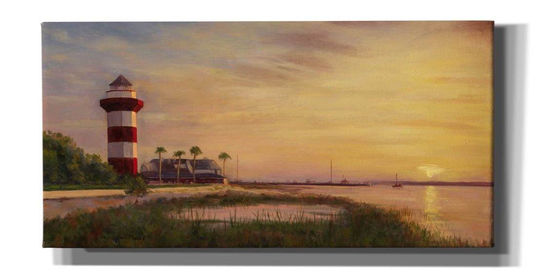 Epic Graffiti 'Hilton Head Sunrise' by Christopher Pierce, Canvas Wall ...